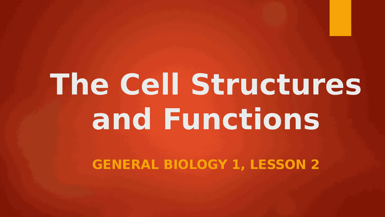 Cell Instruction is a congruent | Schemes and Mind Maps Biology | Docsity