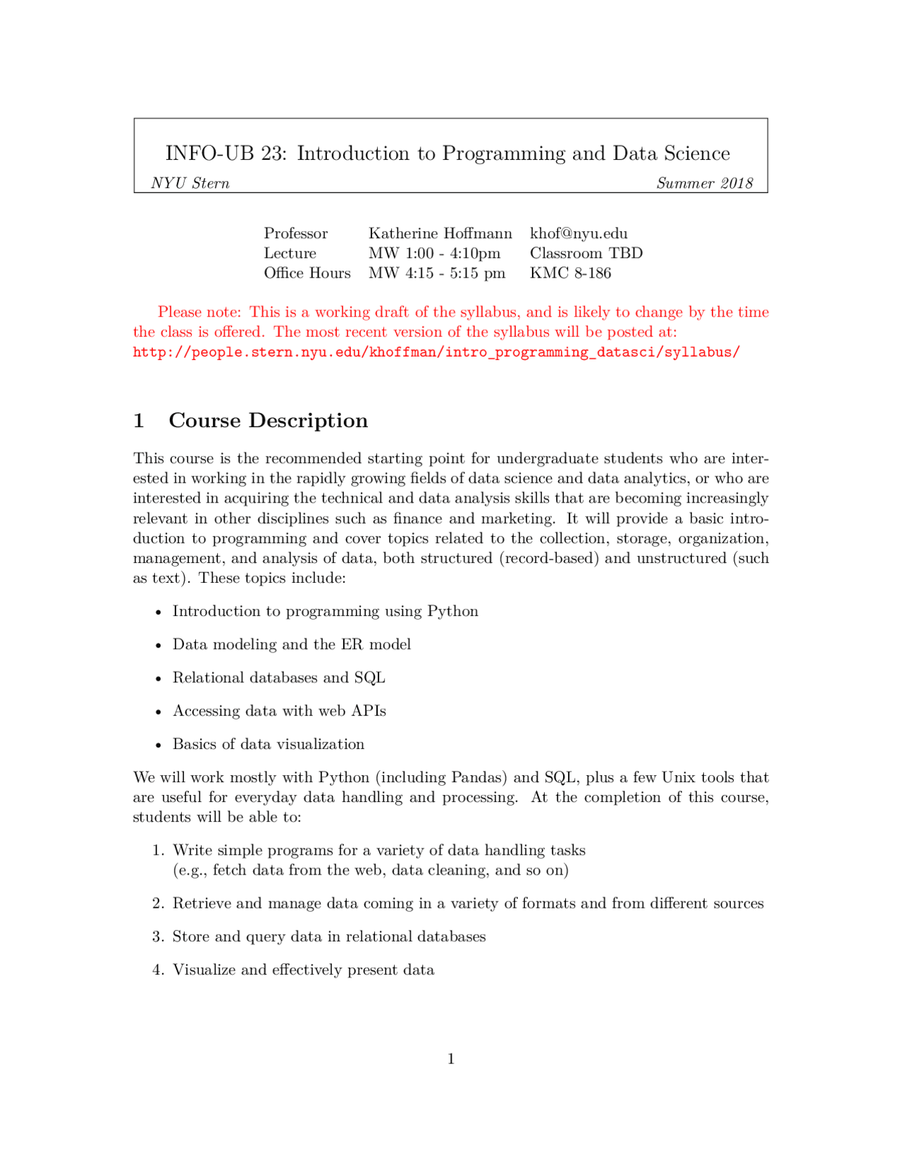 INFO-UB 23: Introduction to Programming and Data Science | Study notes ...