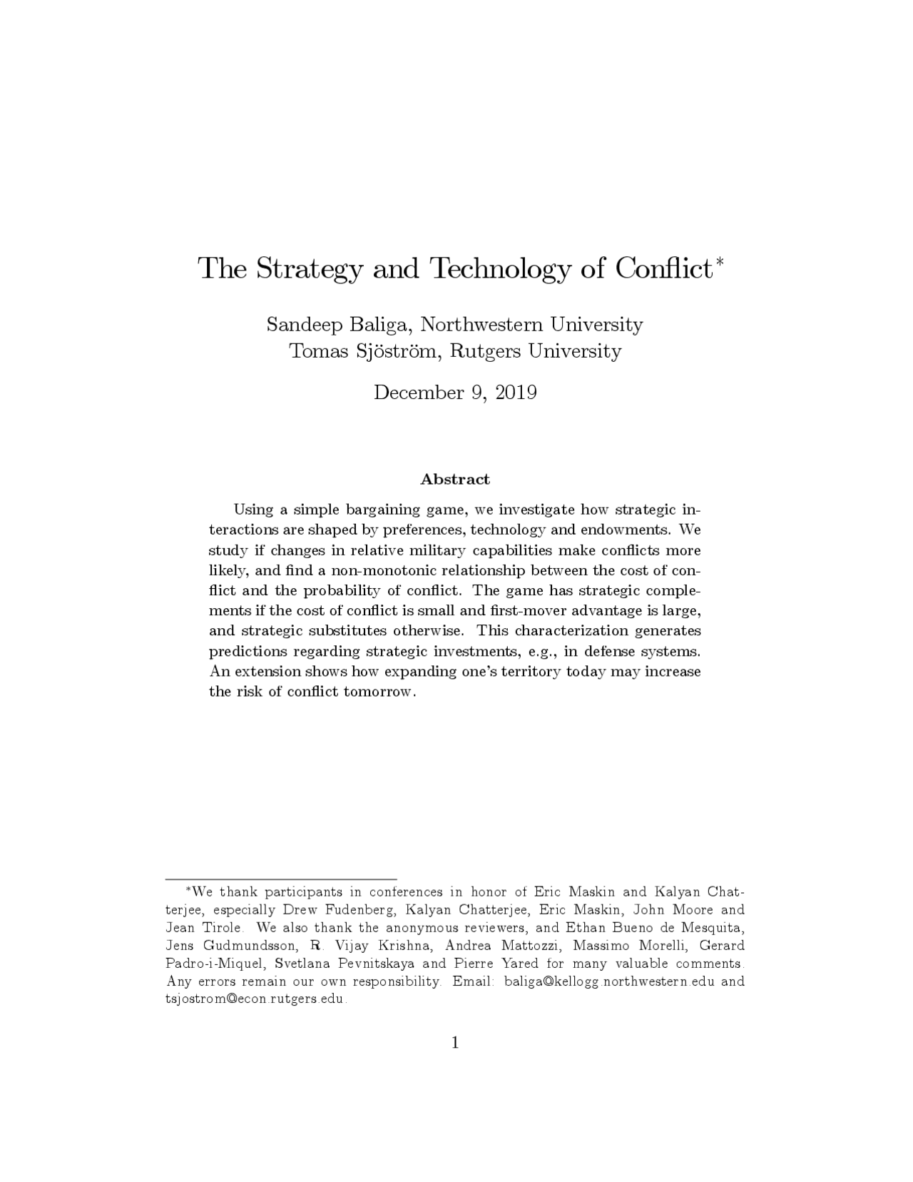 Game Theory: Strategic Conflicts and Equilibria in Two-Player Games ...