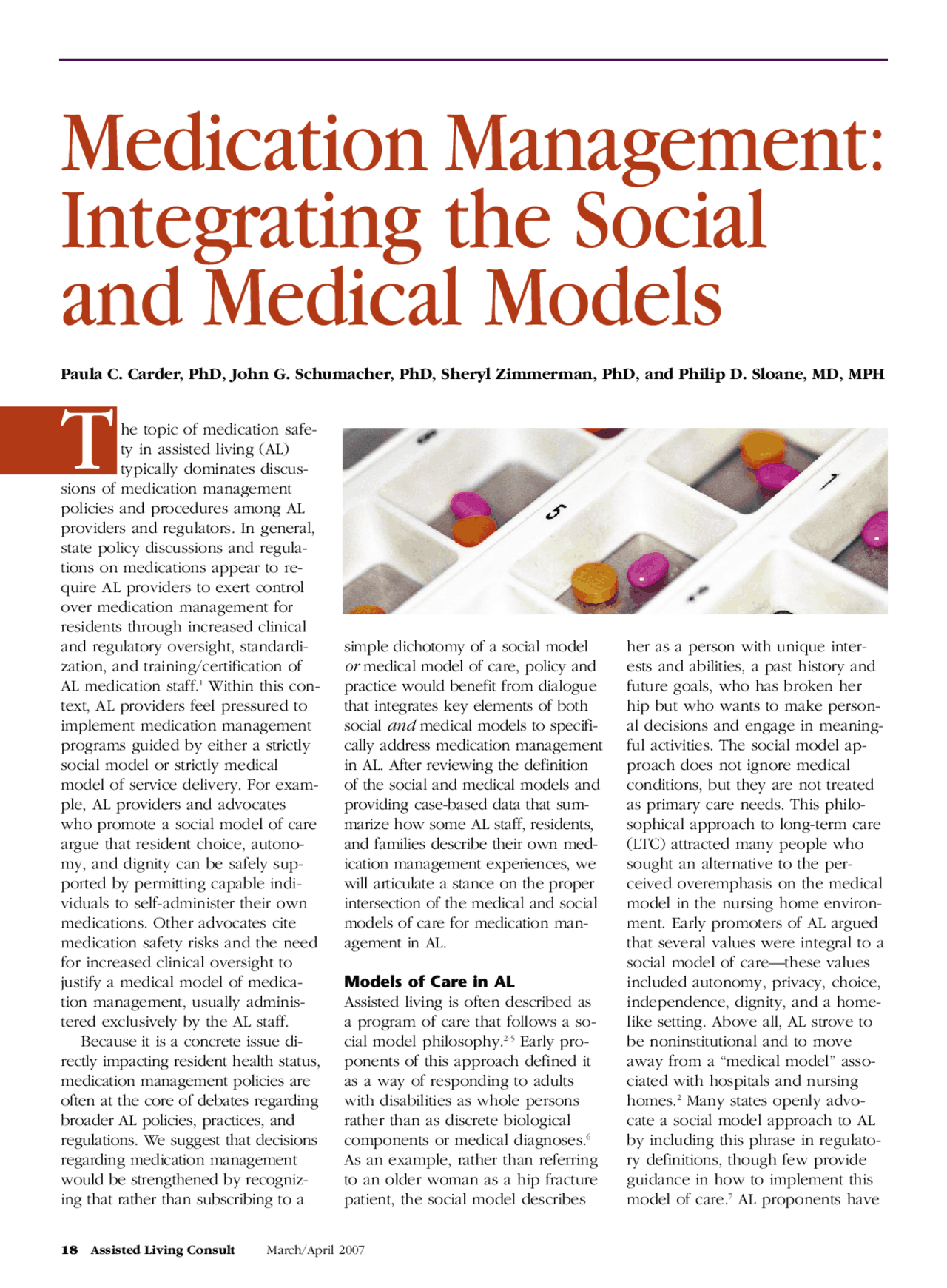 Integrating The Social And Medical Models Slides Nursing Docsity