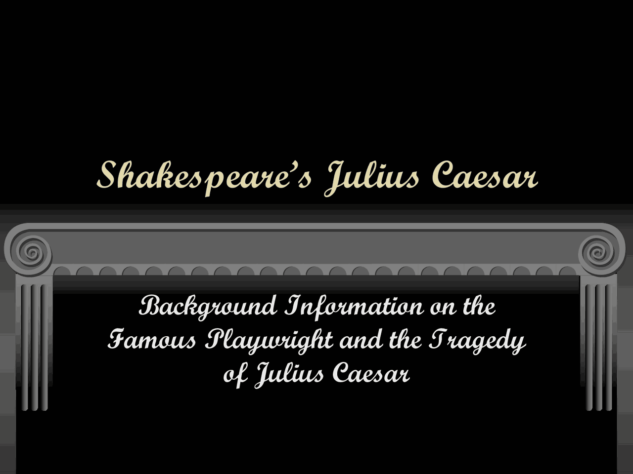 Shakespeare's Julius Caesar | Schemes and Mind Maps English Literature ...