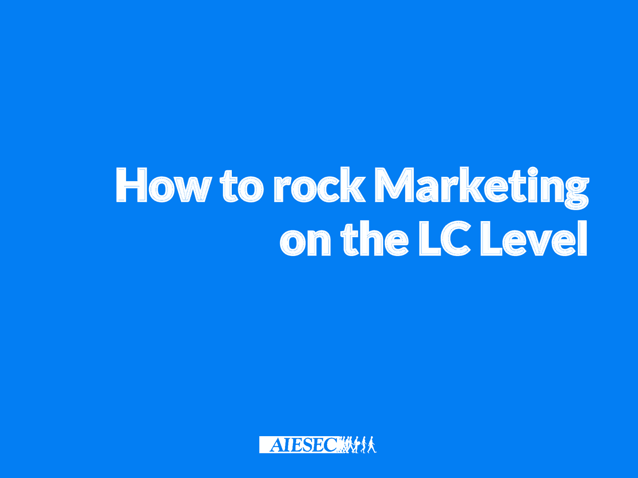 How to rock Marketing on the LC Level | Summaries Marketing | Docsity