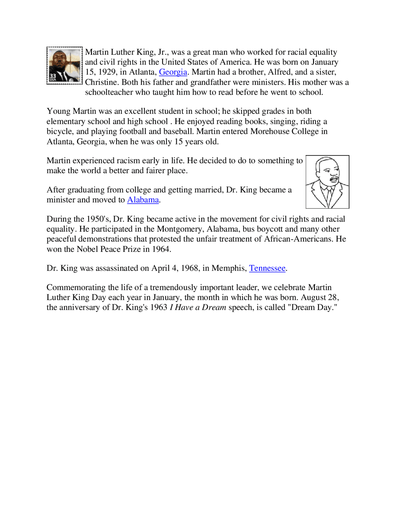 Martin Luther King Jr.: A Civil Rights Leader's Life and Legacy ...