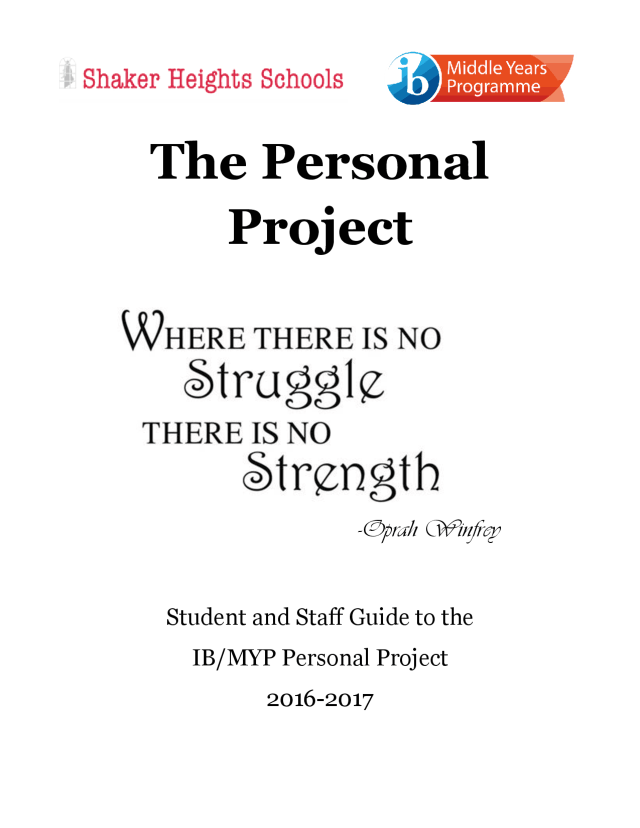 The Personal Project Summaries Communication Docsity