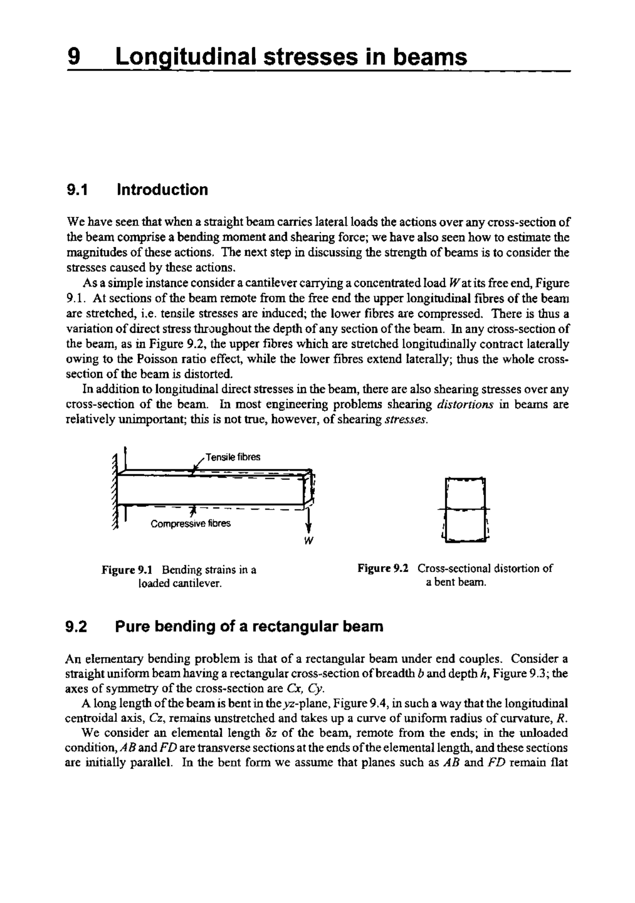 9 Longitudinal stresses in beams | Exercises Engineering | Docsity