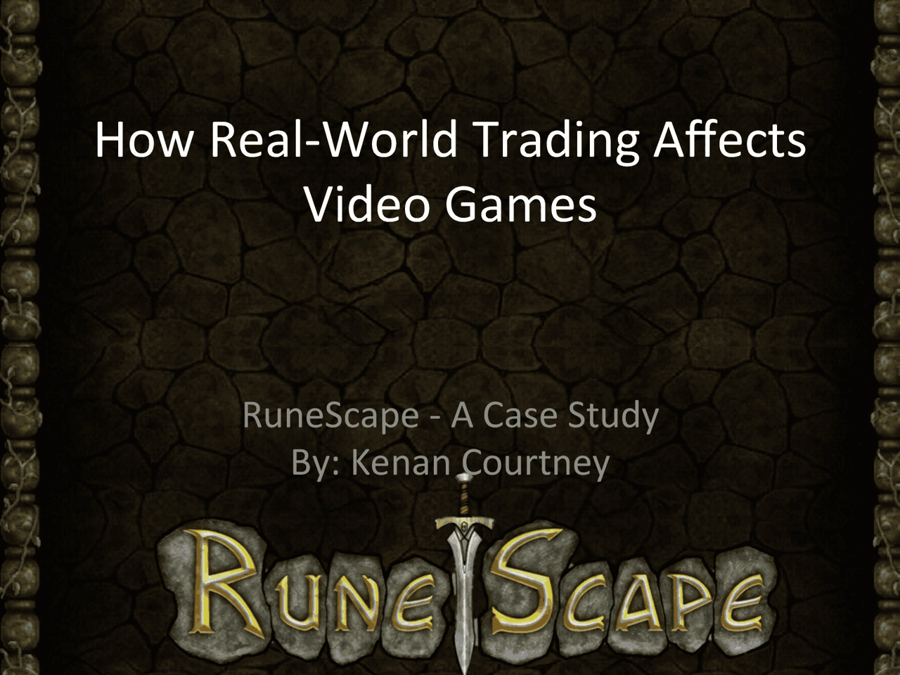 How Real-‐World Trading Affects Video Games | Exercises History | Docsity