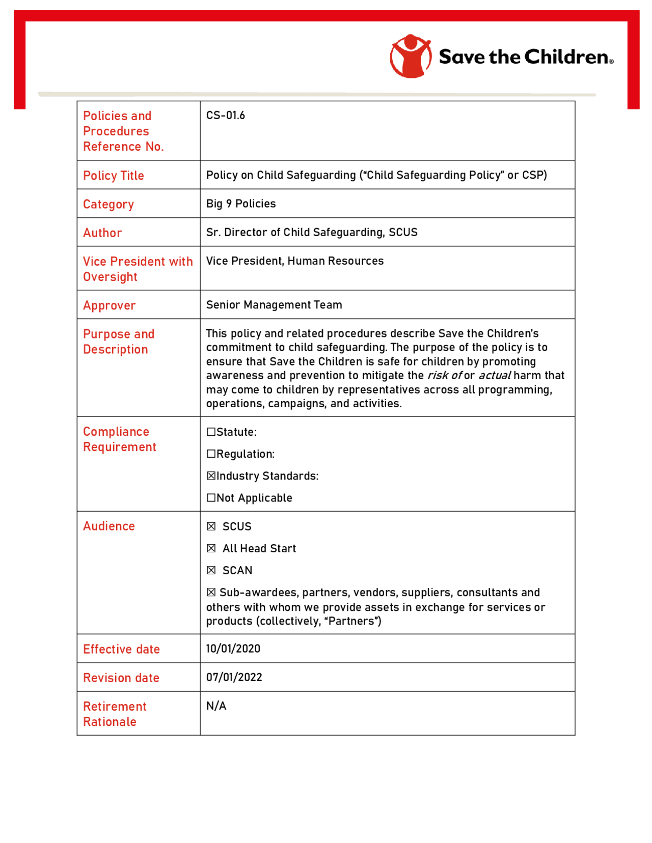 Child-safeguarding-policy-2020.pdf | Study notes Law | Docsity