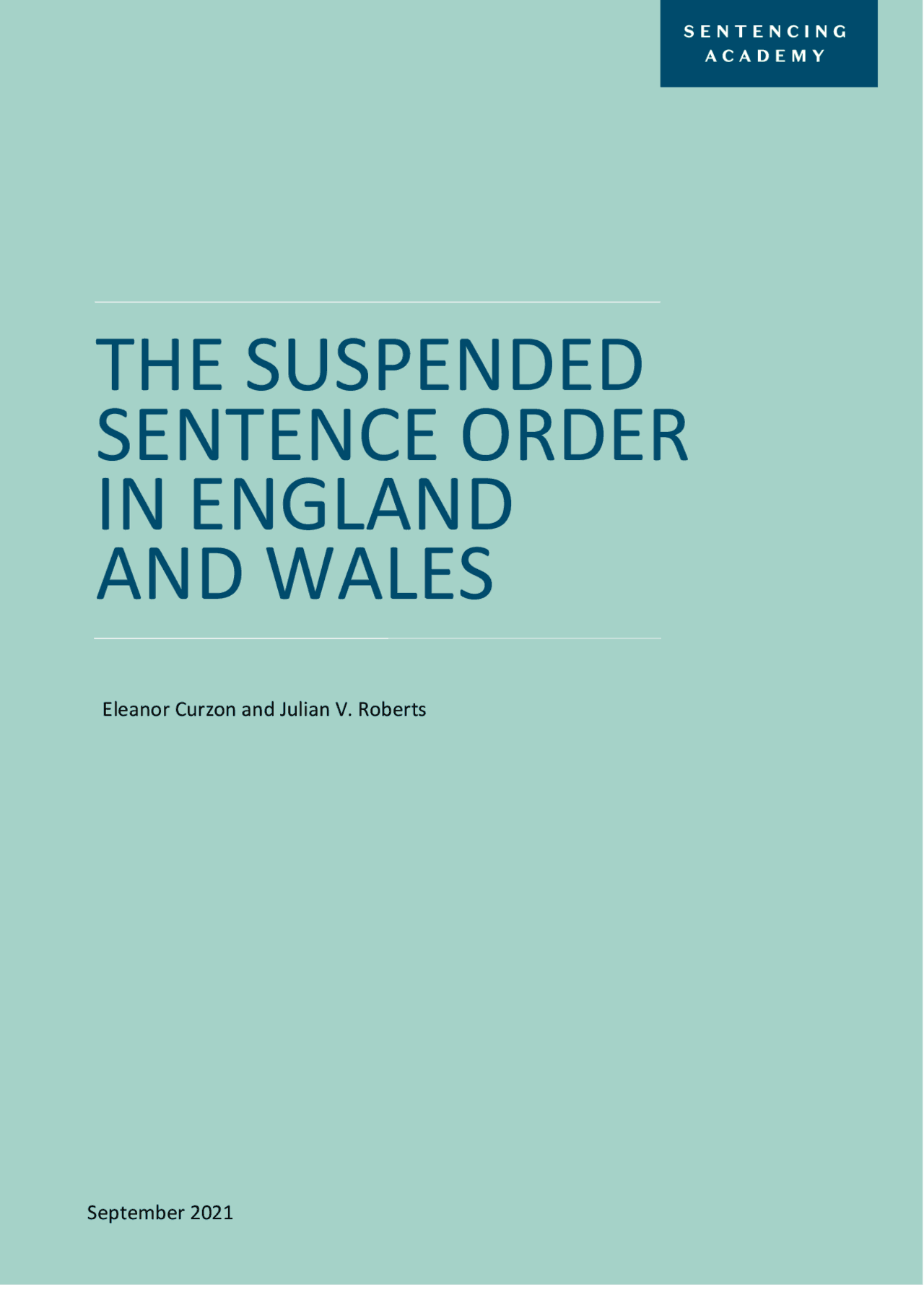 The-Suspended-Sentence-Order-in-England-and-Wales-6.pdf | Study notes ...