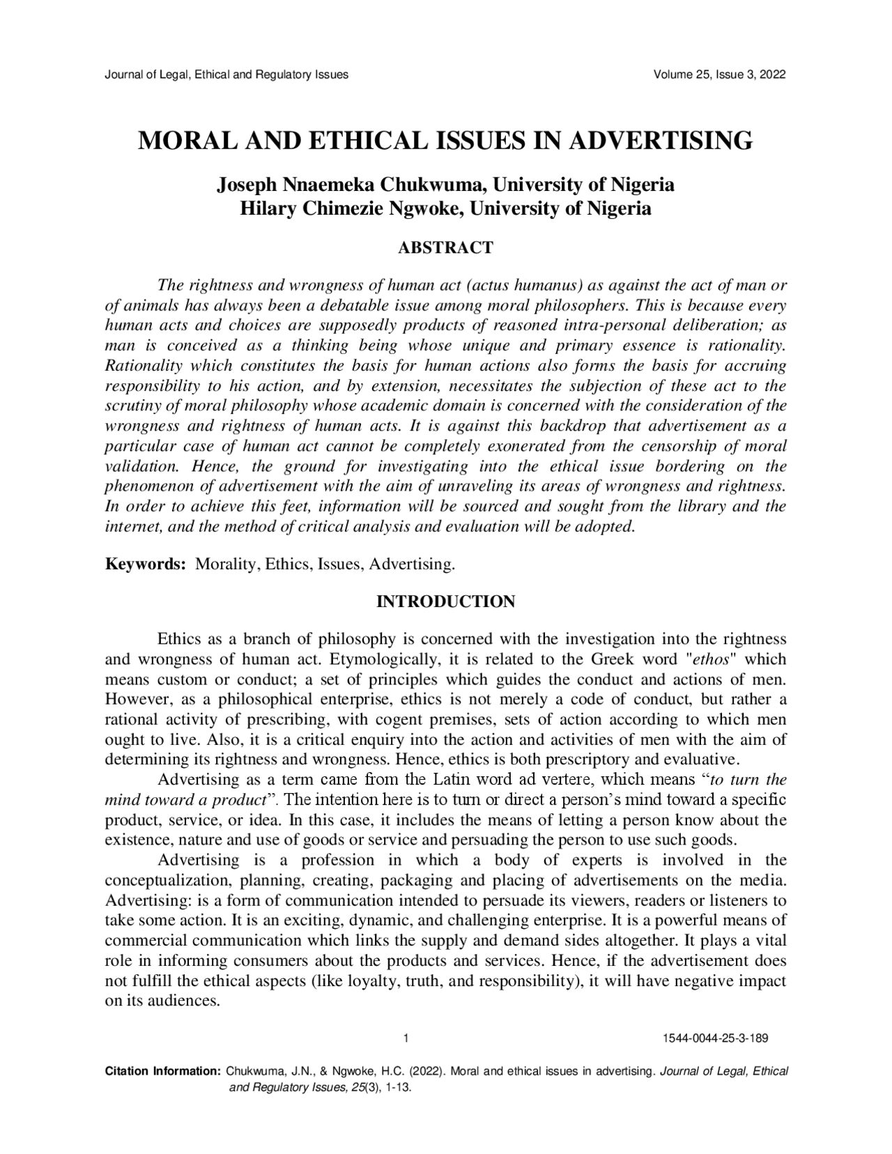 MORAL AND ETHICAL ISSUES IN ADVERTISING | Study notes Ethics | Docsity