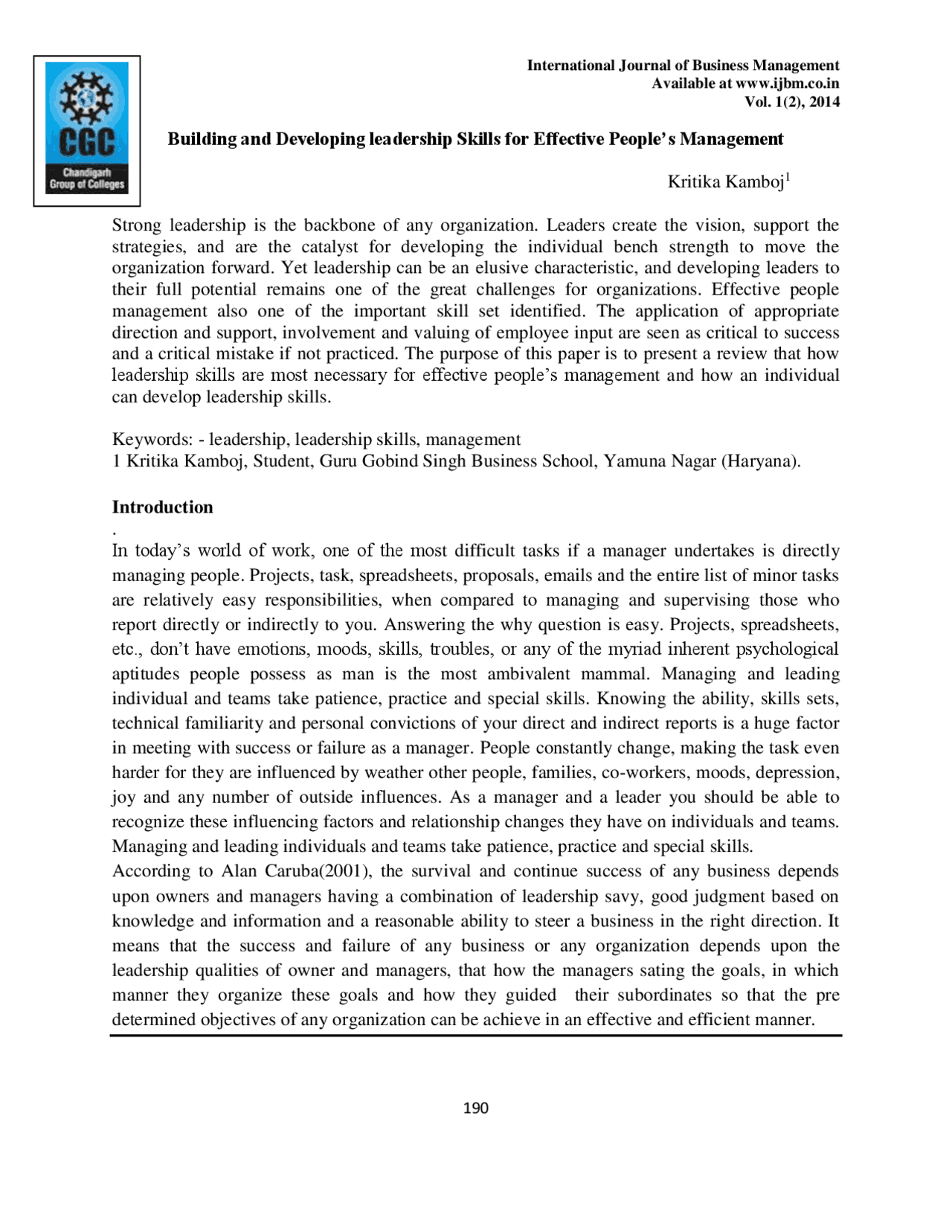 Building And Developing Leadership Skills For Effective Exercises