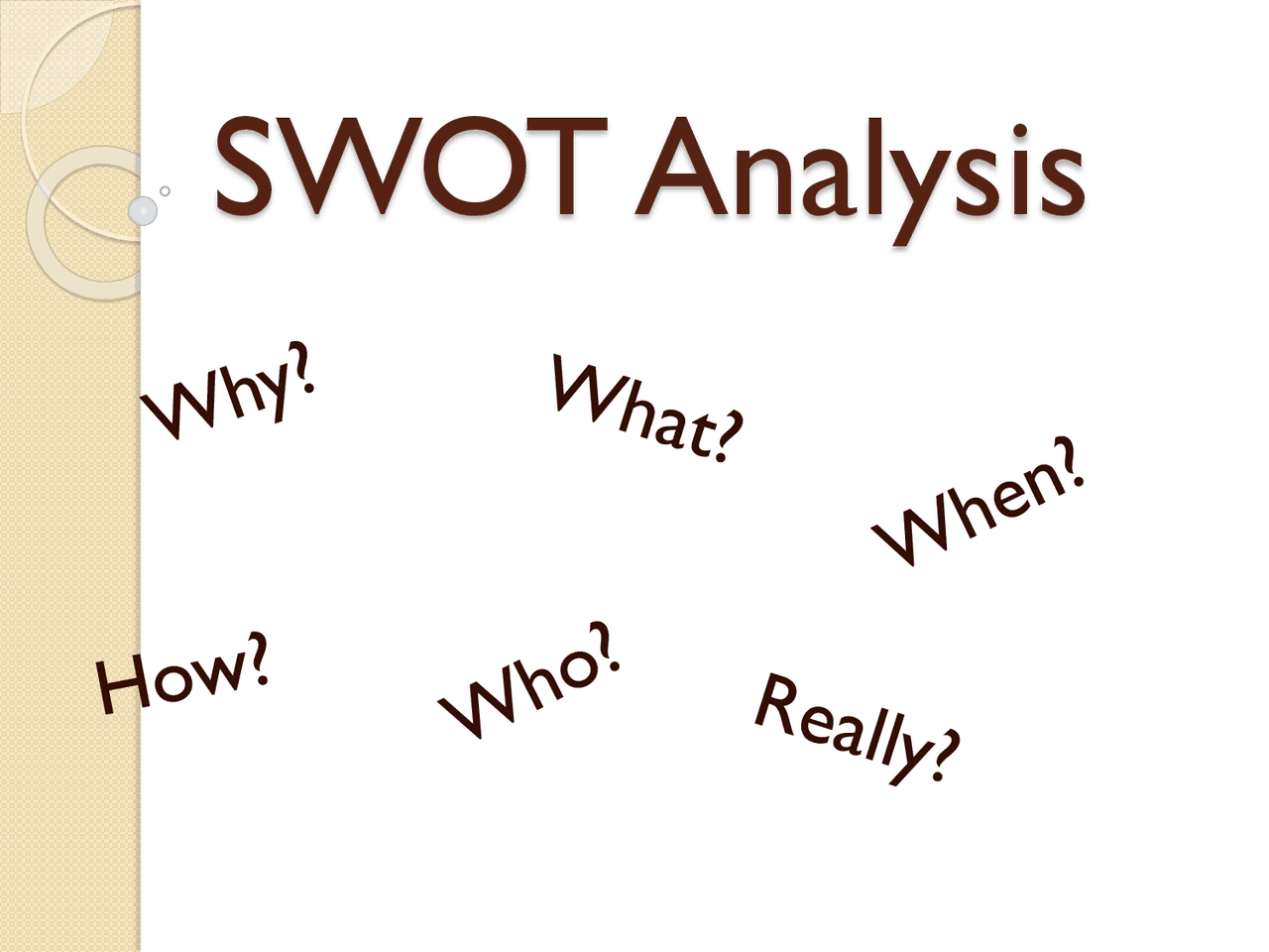 Swot Analysis Summaries Auditing Docsity