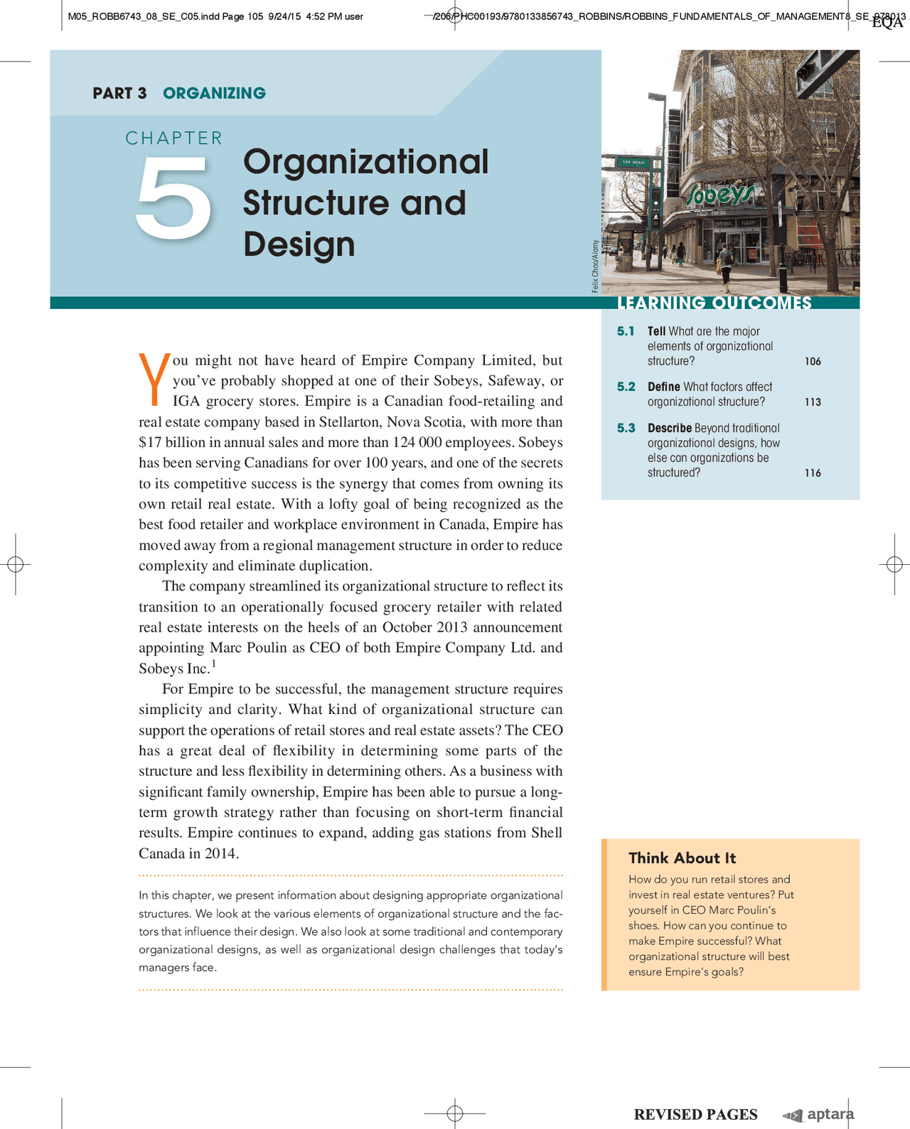 Organizational Structure and Design | Study notes Design | Docsity