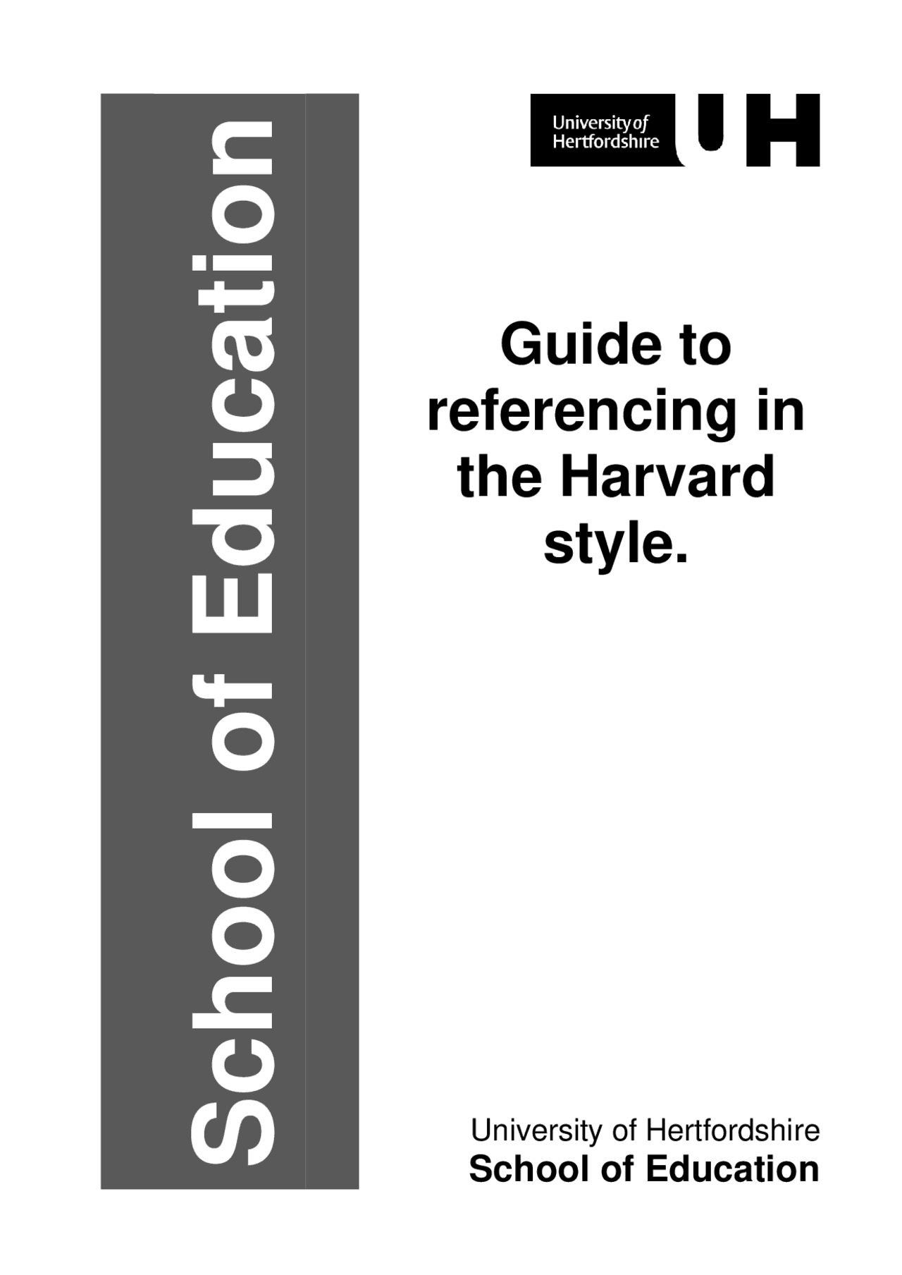 Referencing: In-Text Citations and Reference Lists for Different ...