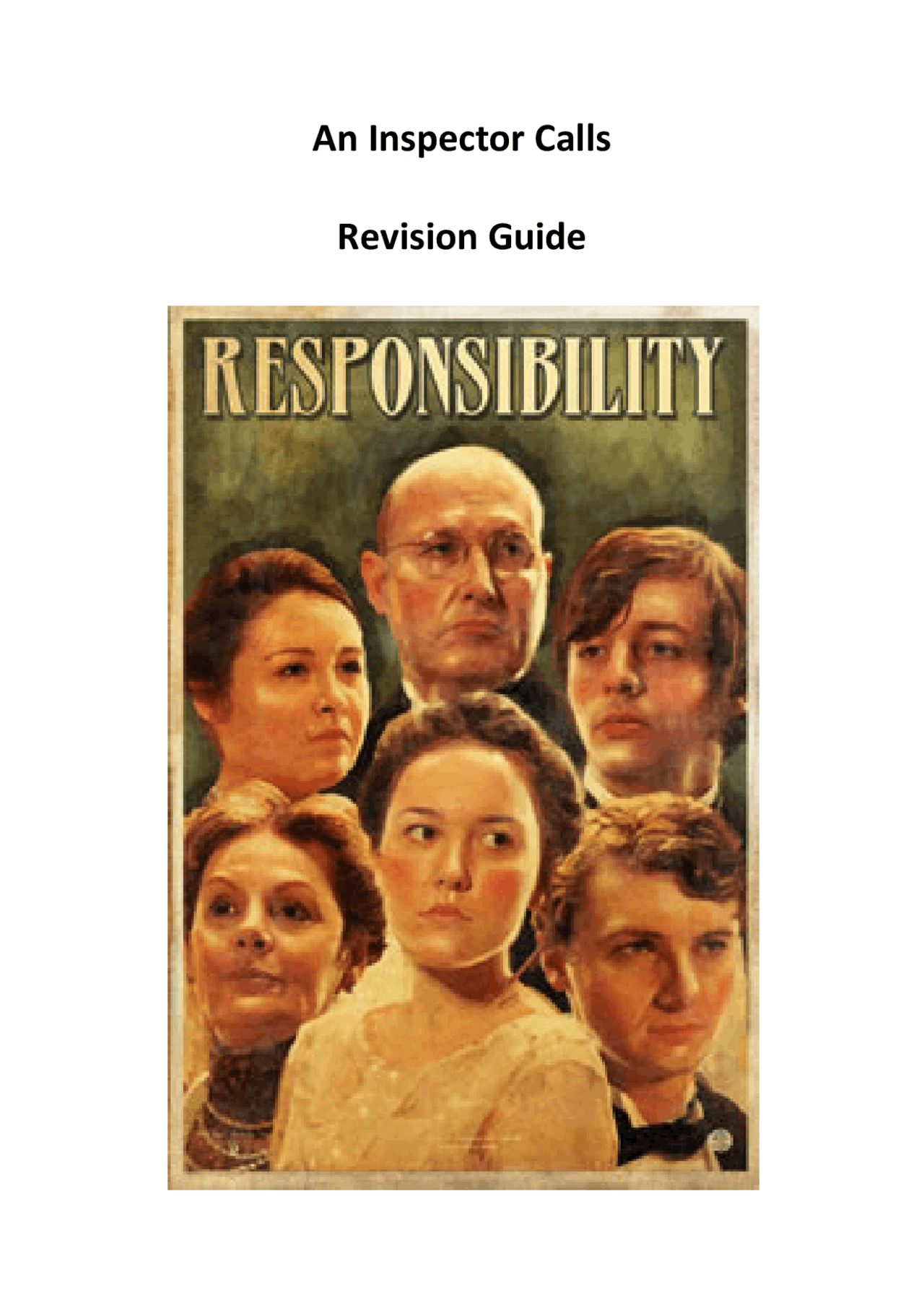 An Inspector Calls Revision Guide | Study notes Business | Docsity