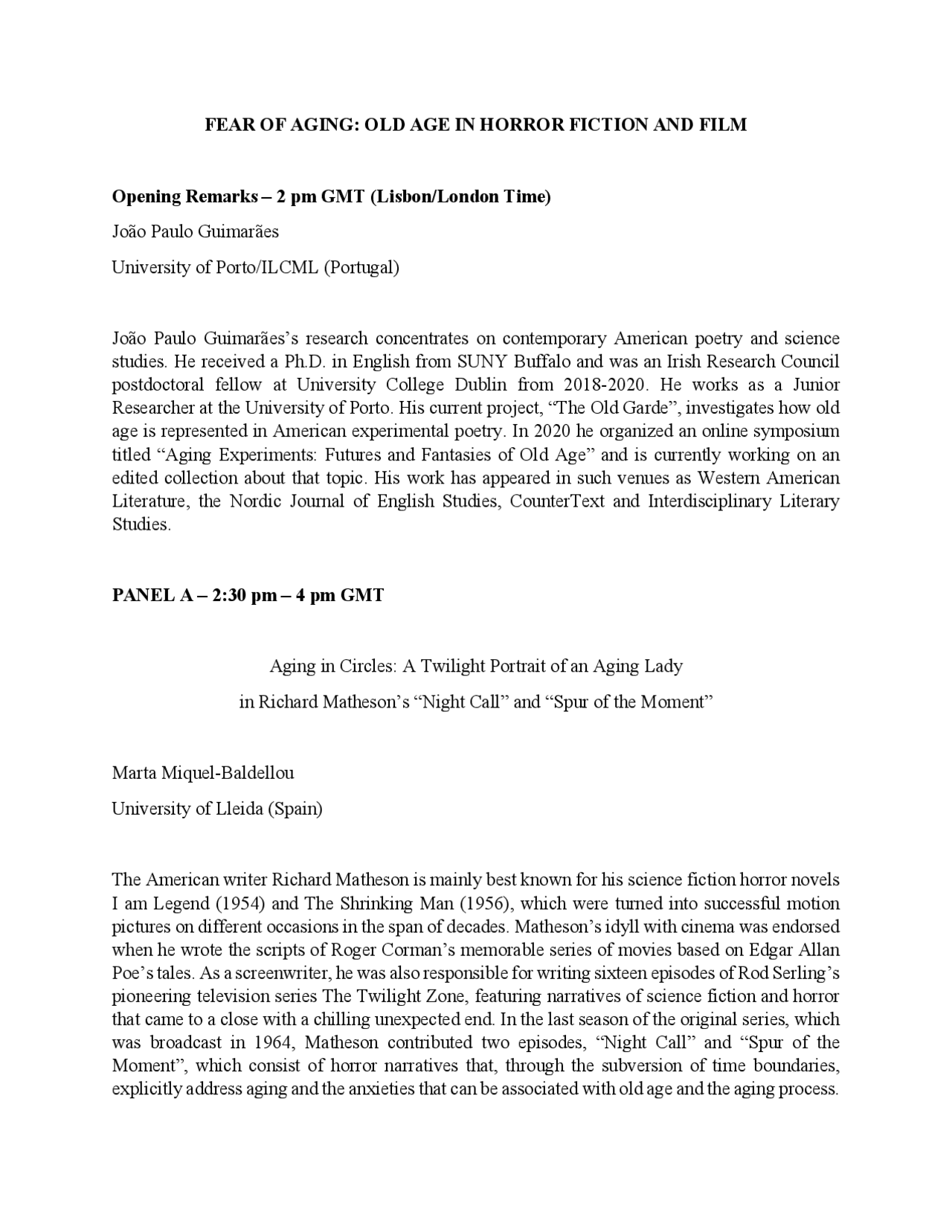 Fear of Ageing: Old Age in Horror FiCTION and Film | Slides Sociology ...