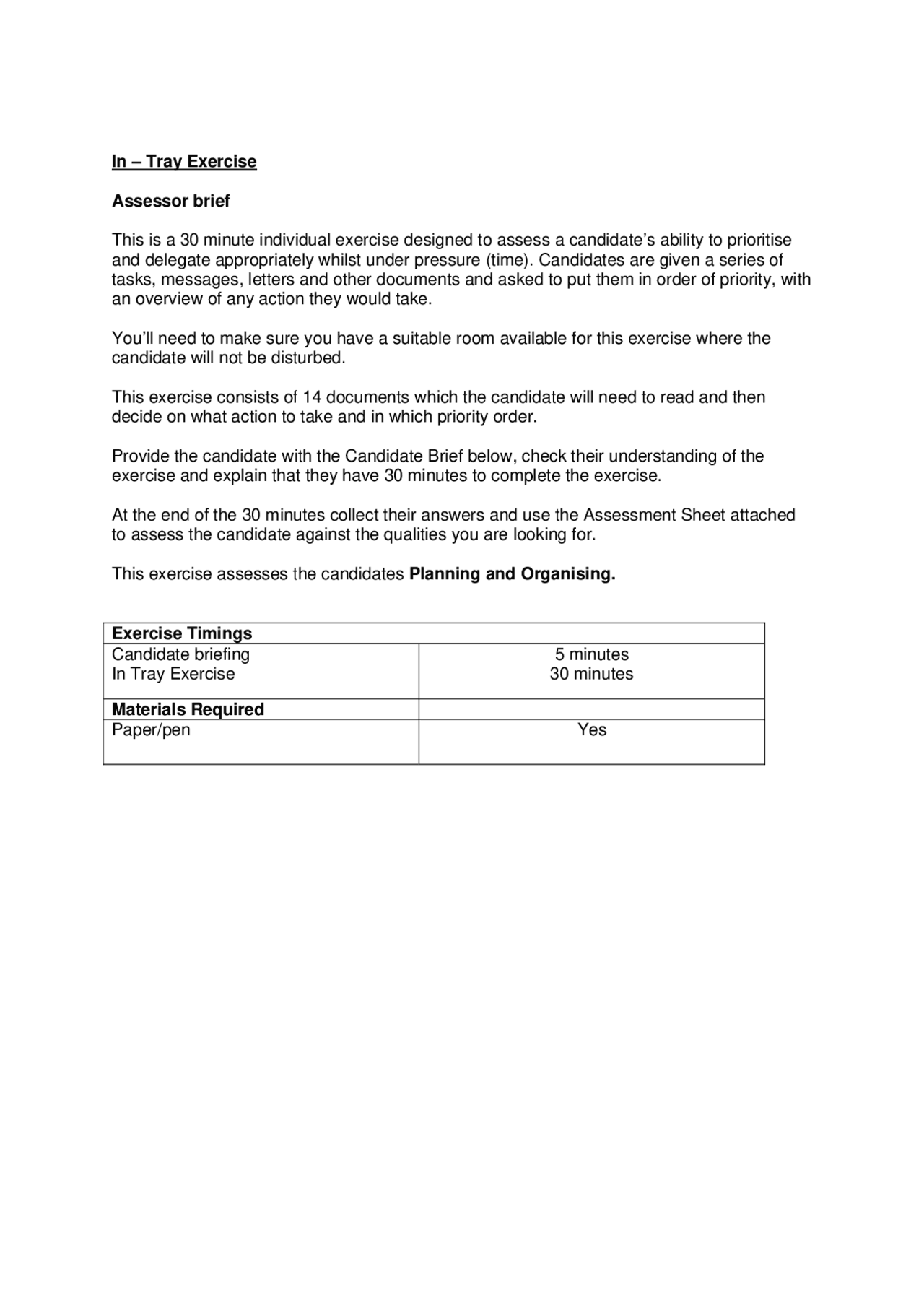 In – Tray Exercise | Slides Job Interviewing Techniques and Skills ...