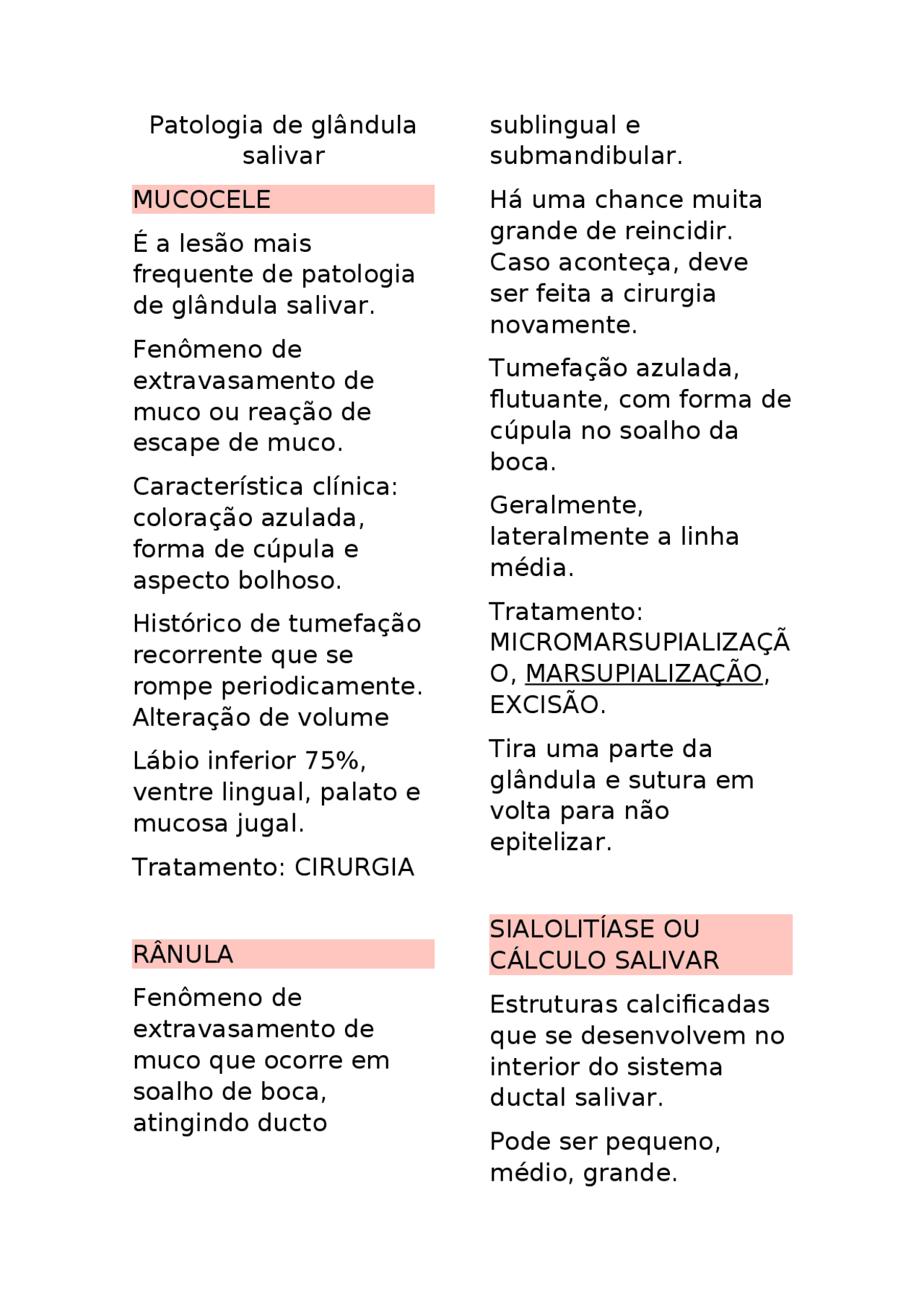 Diagnostico Odontologico Notas De Aula Periodontia Docsity