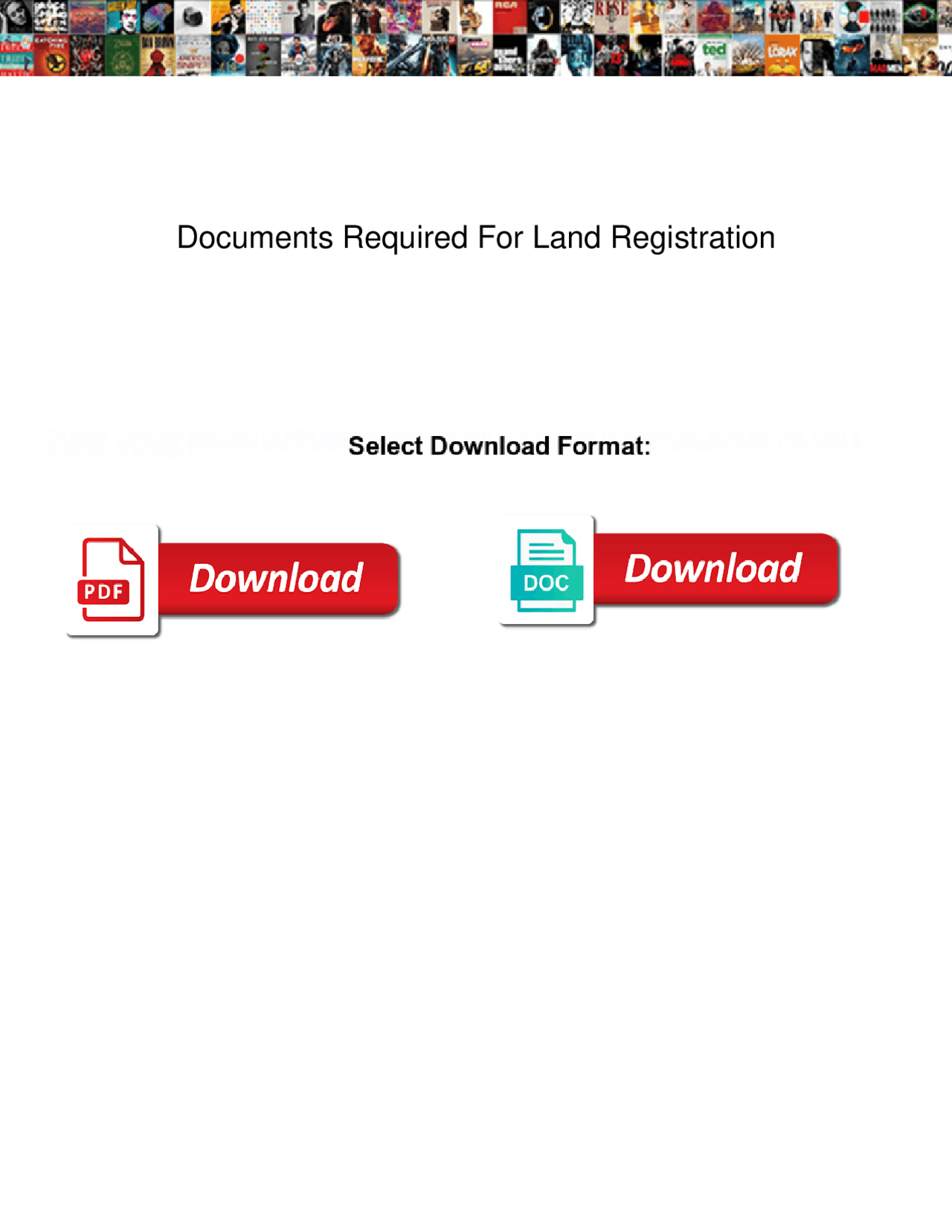 Documents Required for Land Registration in India: A Comprehensive ...