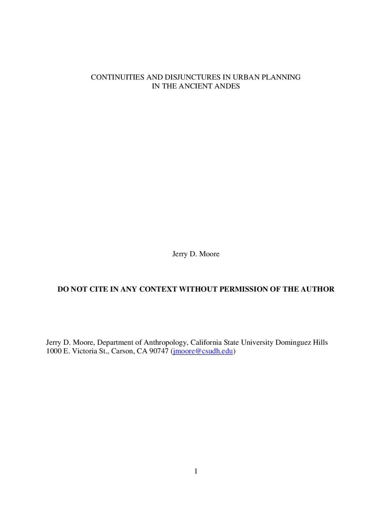 Continuities And Disjunctures In Urban Planning Lecture Notes Urban