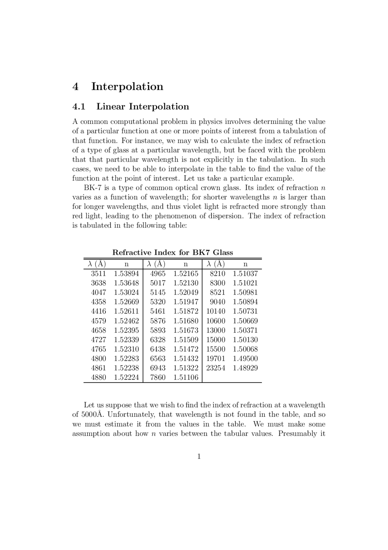 Linear Interpolation: Determining Function Values between Tabulated Data | Schemes and Mind Maps ...