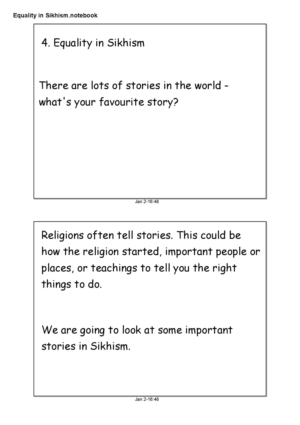 Equality in Sikhism: Stories and Teachings | Apuntes Religión | Docsity