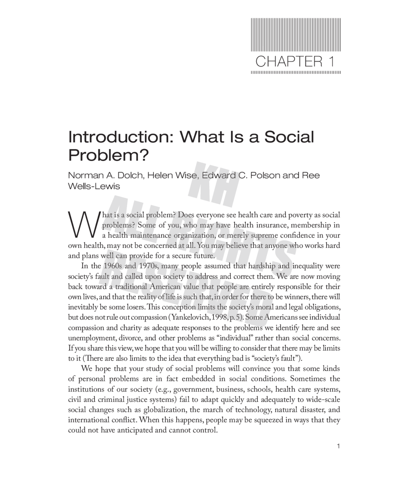 Introduction: What Is a Social Problem? | Schemes and Mind Maps ...