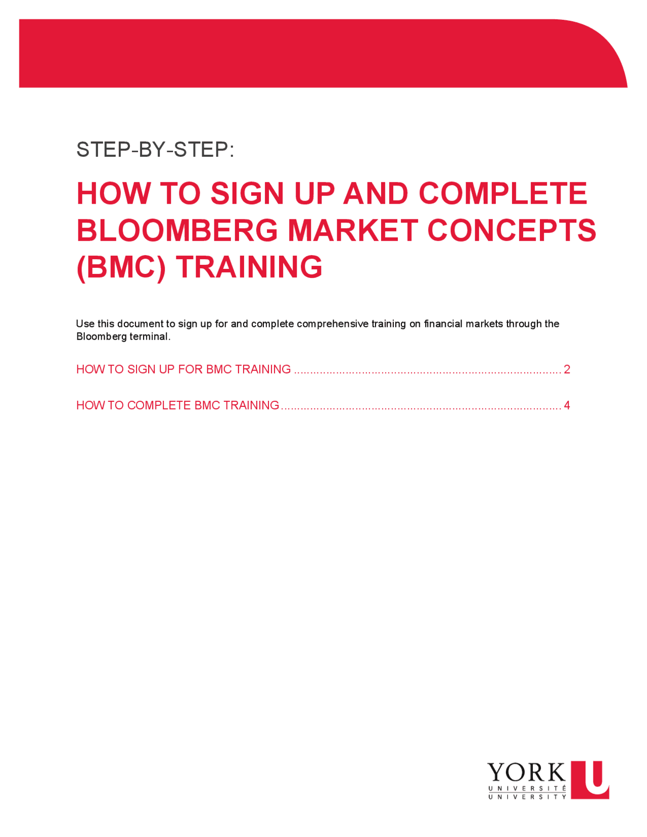 Bloomberg Market Concepts: A Step-by-Step Guide to Signing Up and ...