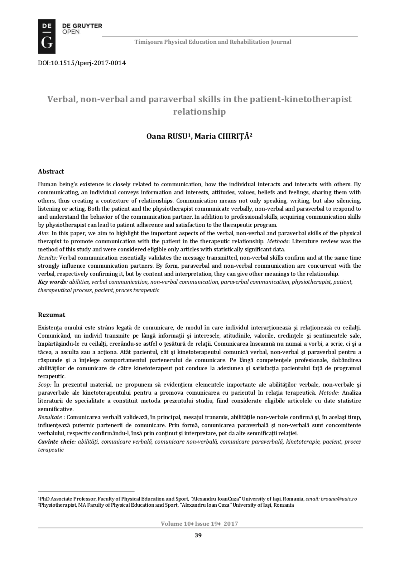 Verbal, non-verbal and paraverbal skills in the patient ... | Slides ...