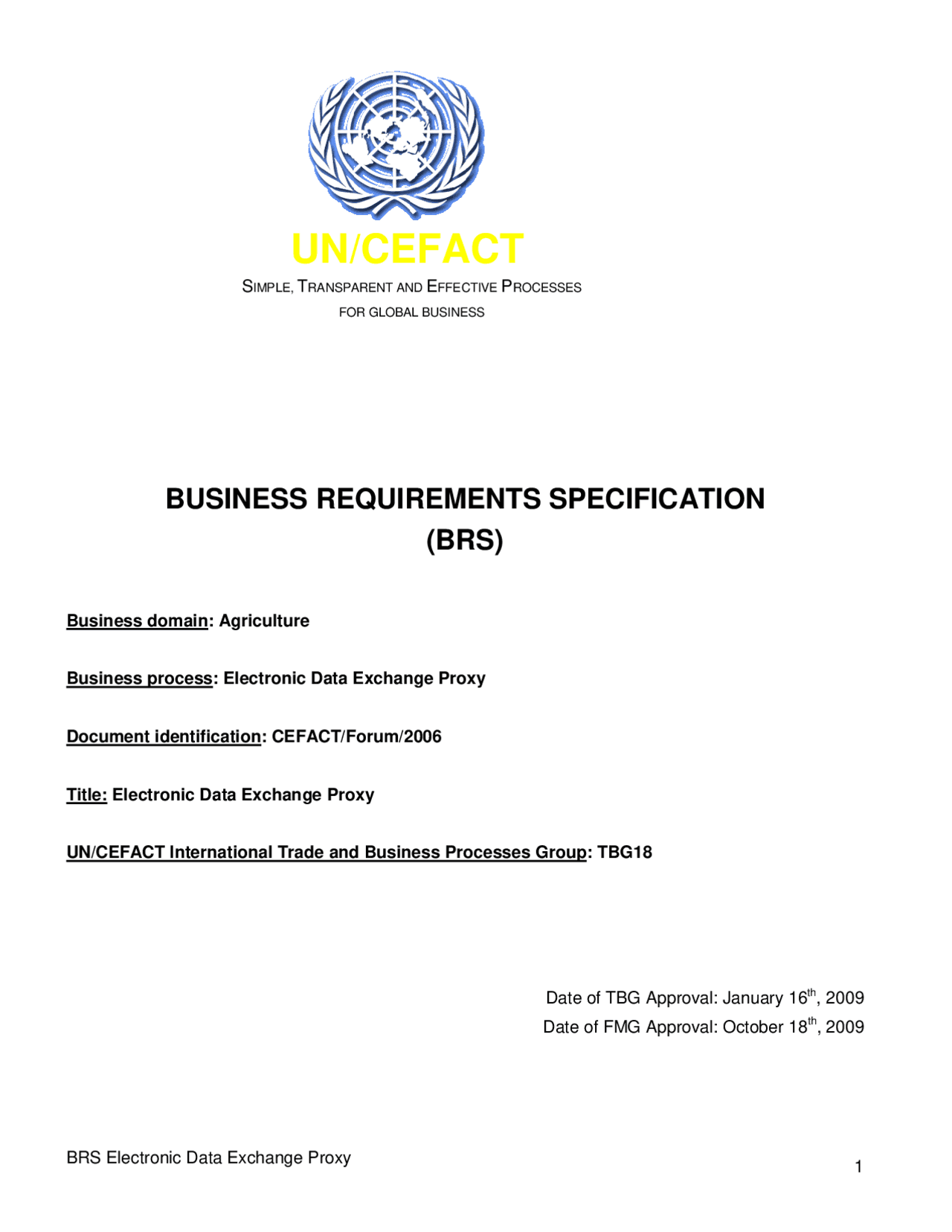 Business Requirements Specification (BRS) | Lecture notes Business ...