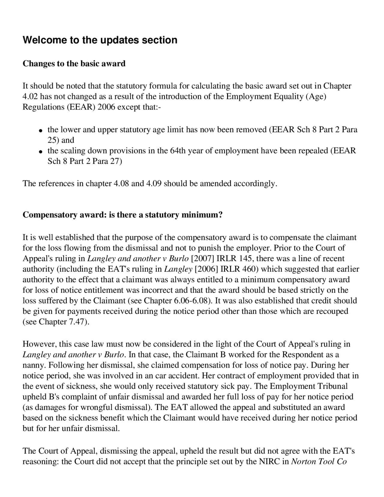 Welcome to the updates section | Summaries Law | Docsity