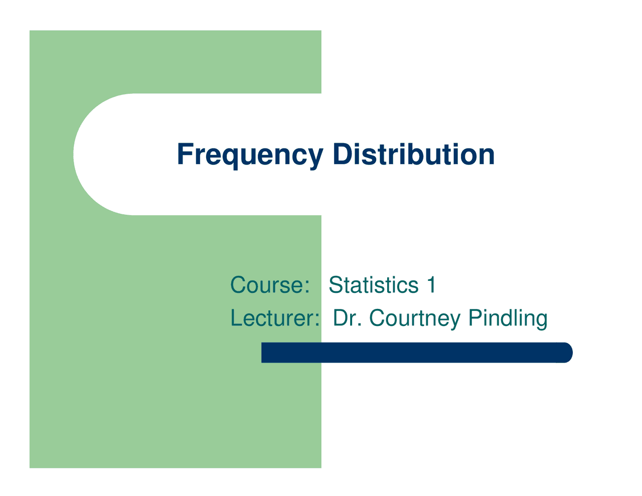 Frequency Distribution in Statistics: A Comprehensive Guide | Lecture ...