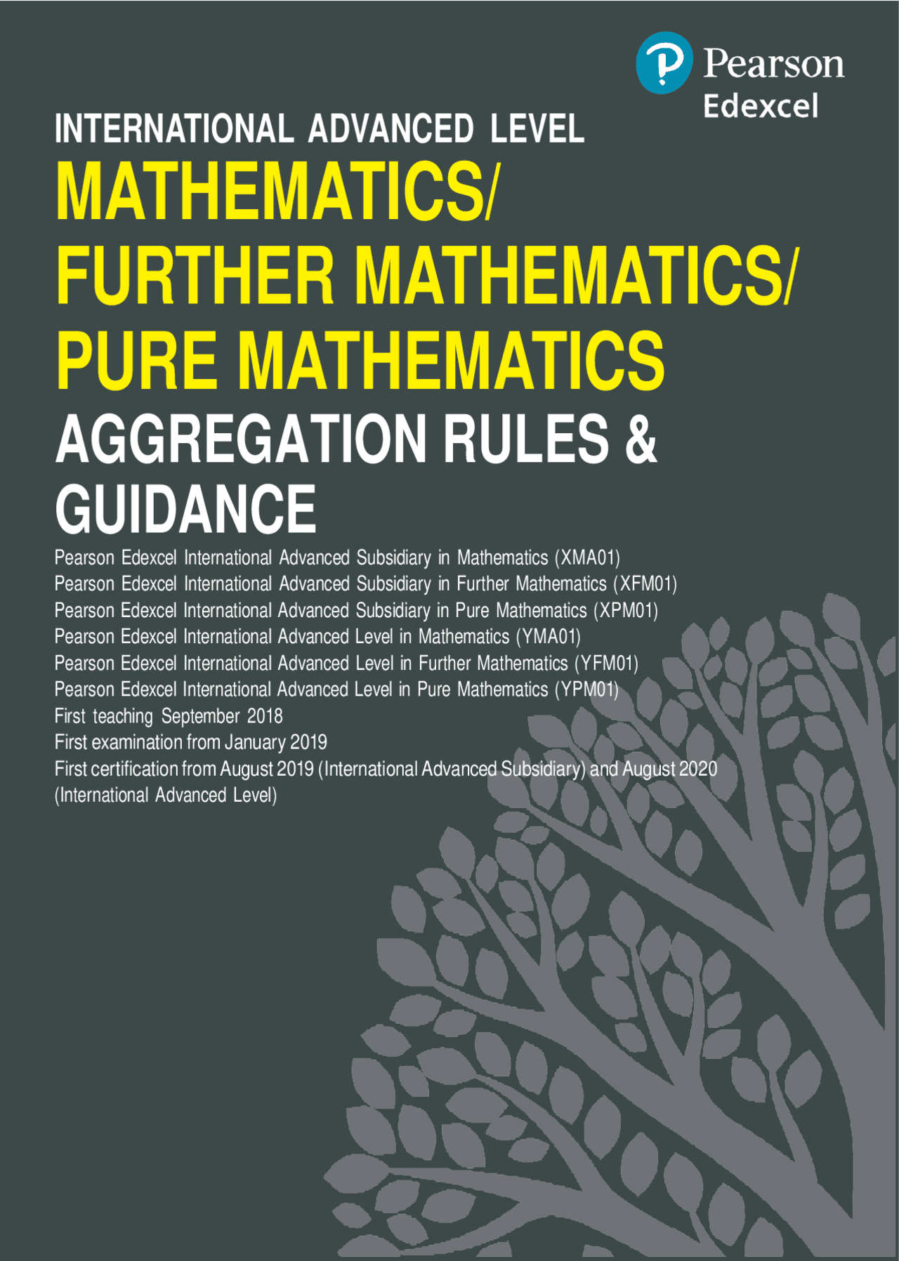 FURTHER MATHEMATICS | Study Guides, Projects, Research Mathematics ...