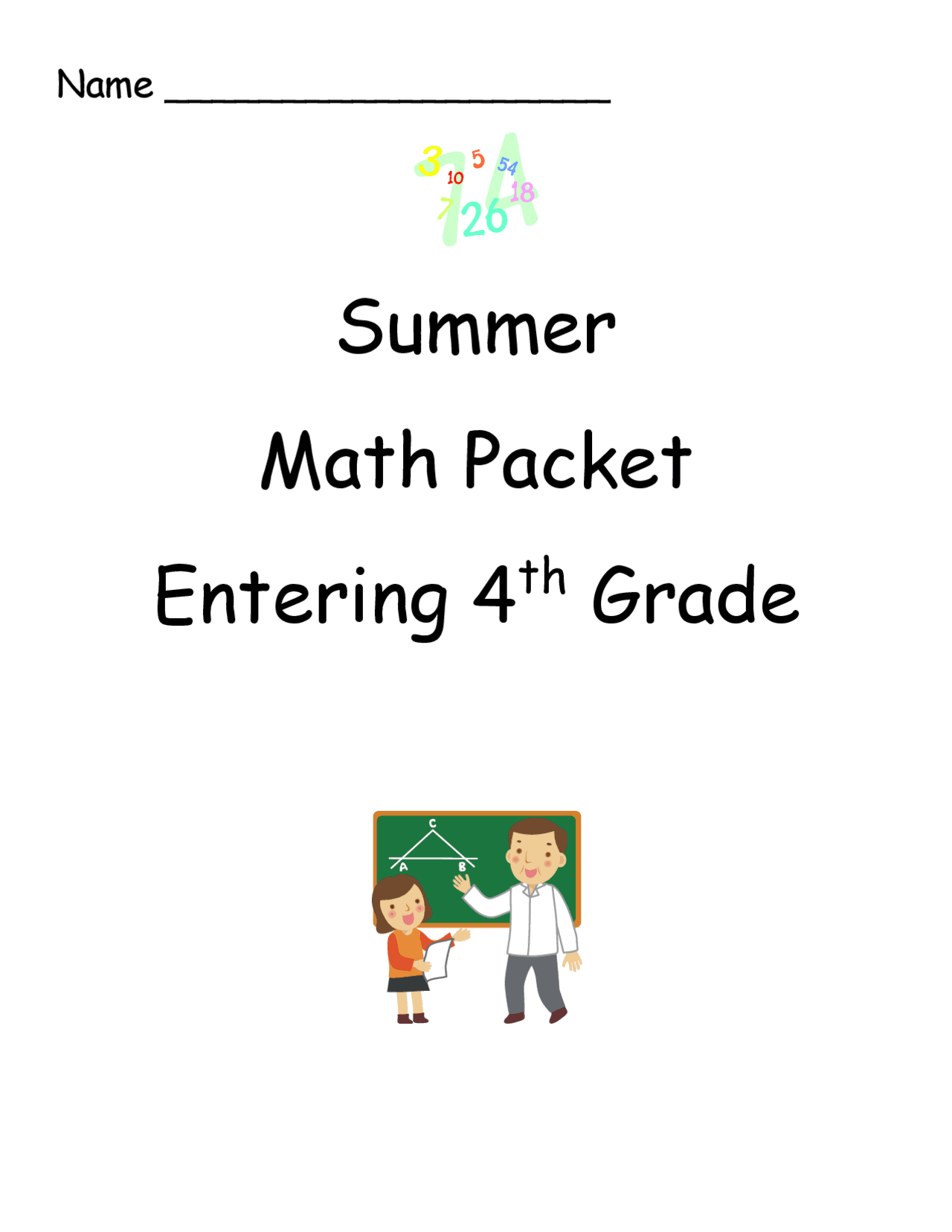 Summer Math Packet Entering 4th Grade Lecture Notes Art Docsity summer-math-packet-entering-4th-grade-lecture-notes-art-docsity
