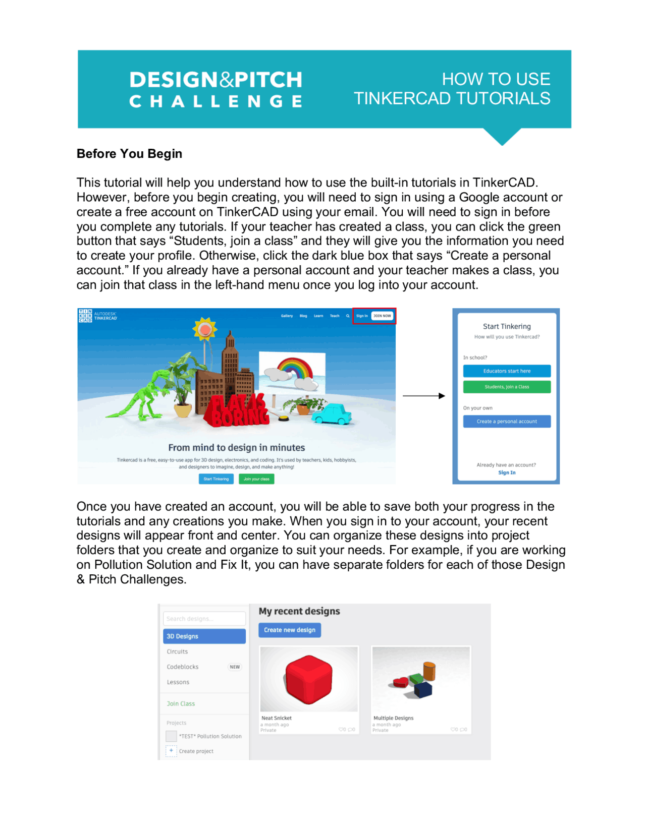 Using Tinkercad Tutorials A Step By Step Guide Study Notes Design