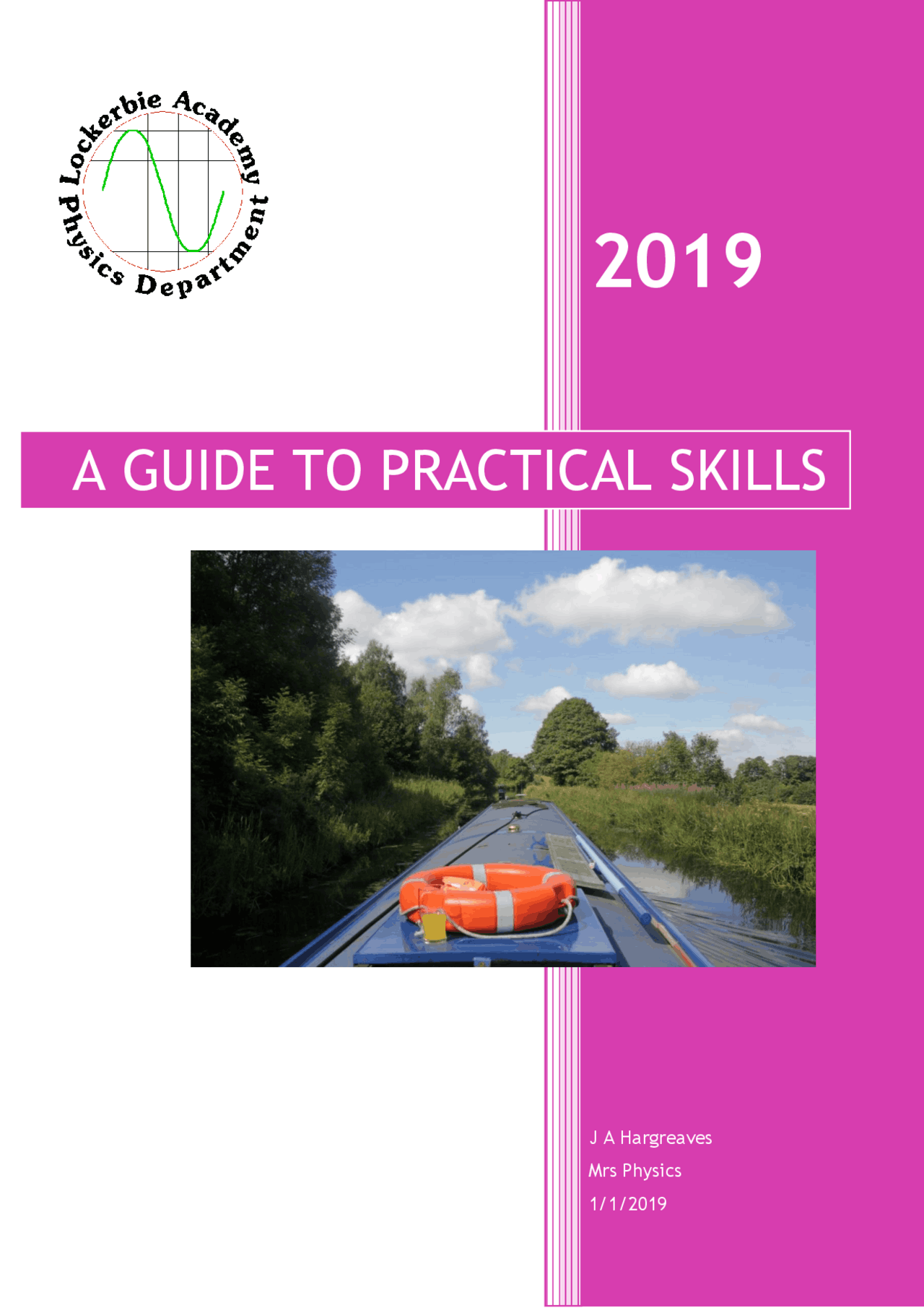 A GUIDE TO PRACTICAL SKILLS | Summaries Physics | Docsity