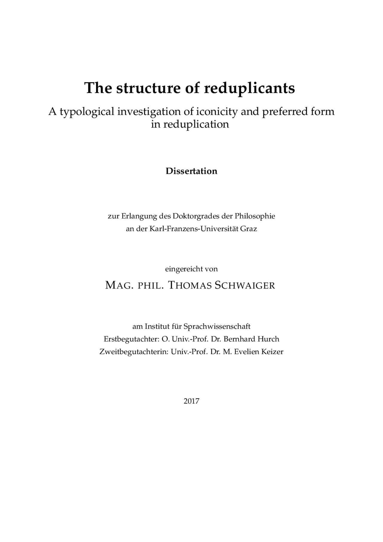 Reduction and Reduplication: A Cross-Linguistic Study | Exams ...