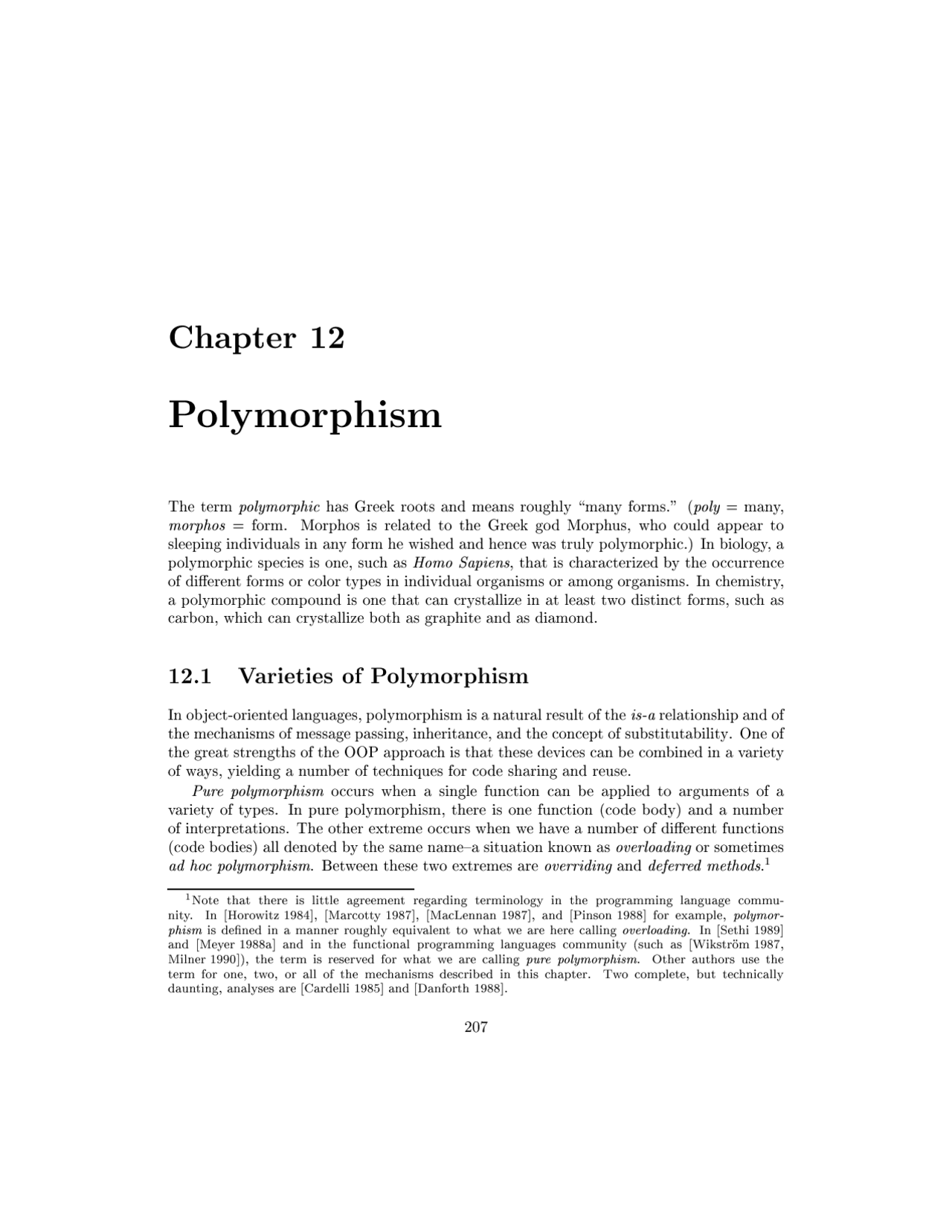 Understanding Polymorphism Types Overloading And Overriding Summaries Biology Docsity