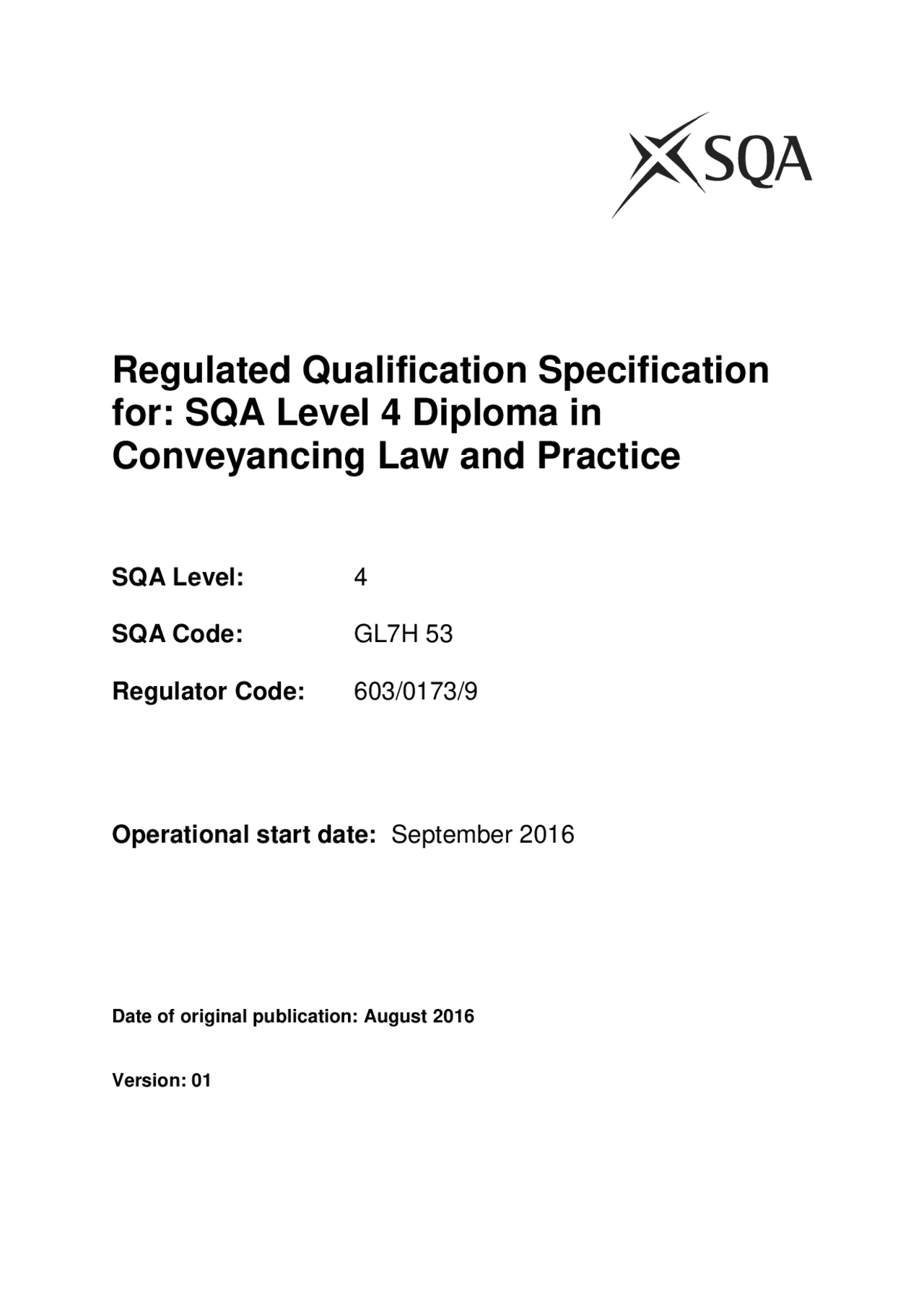 SQA Level 4 Diploma in Conveyancing Law and Practice | Study notes Law ...
