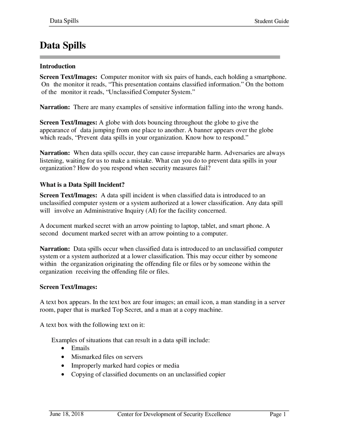 Data Spills | Study Guides, Projects, Research Information Systems ...