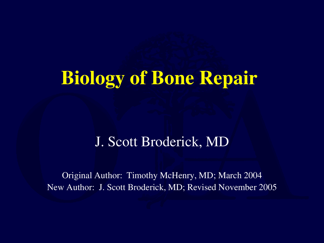 Biology of Bone Repair | Exercises Biology | Docsity