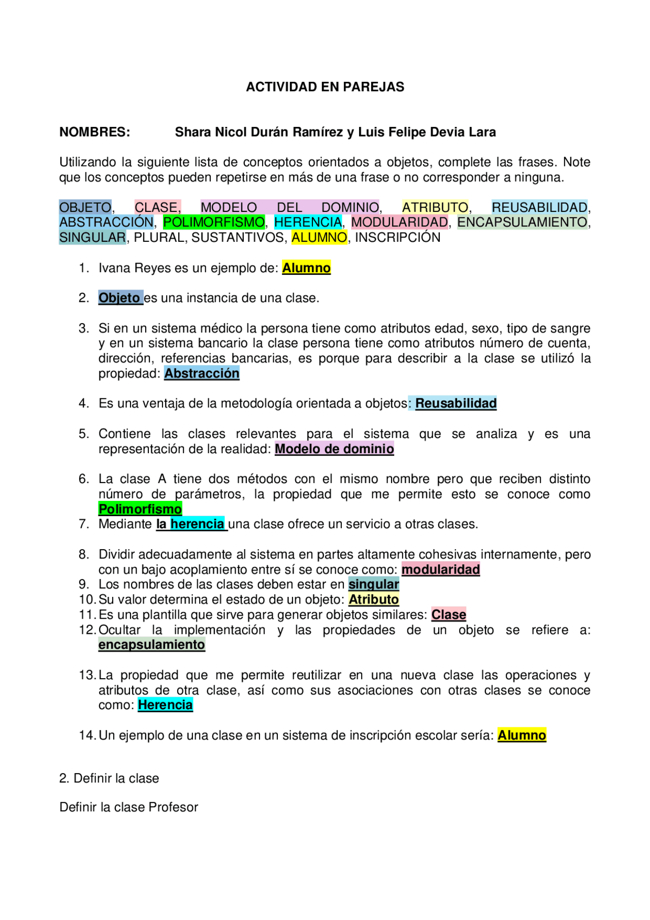 Taller Programación Orientada A Objetos Ejercicios De Programación