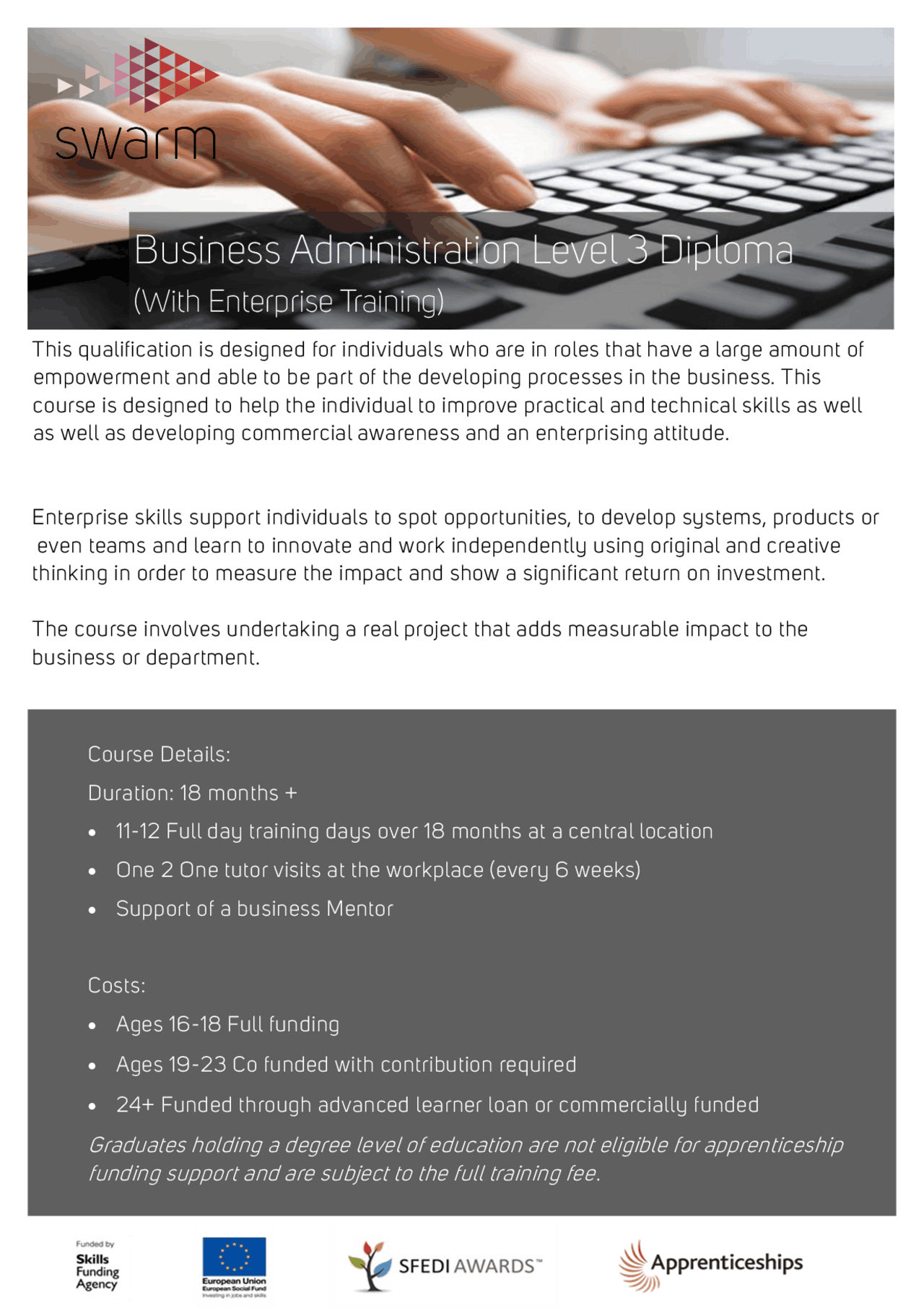 Business Administration Level 3 Diploma | Exams Business | Docsity