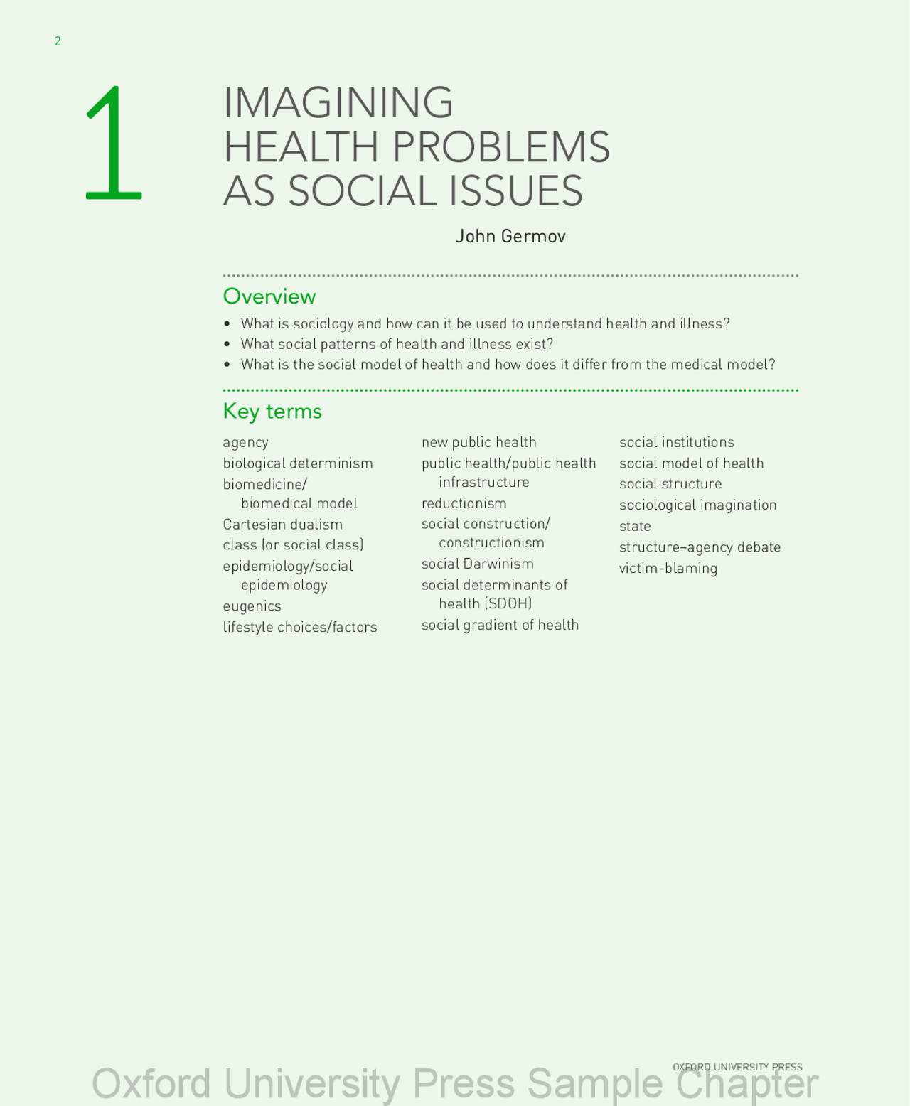 Imagining Health Problems As Social Issues Slides Sociology Docsity