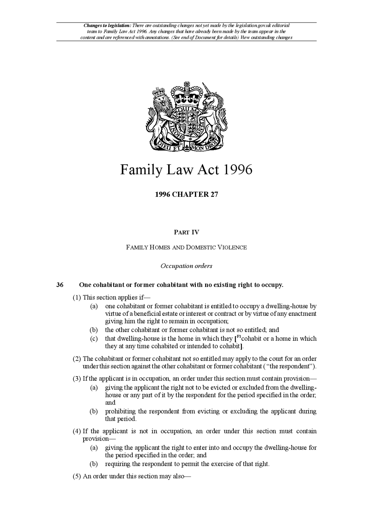 Family Law Act 1996 Study Notes Family Law Docsity family-law-act-1996-study-notes-family-law-docsity
