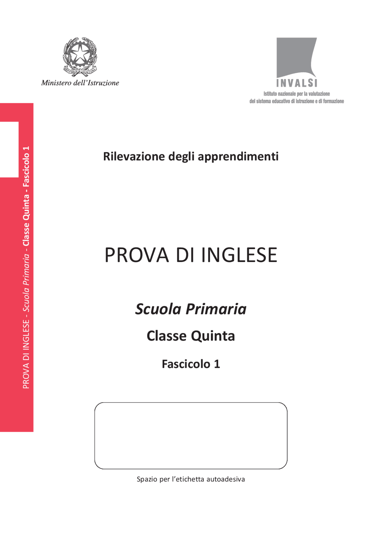 PROVA DI INGLESE | Study notes History | Docsity