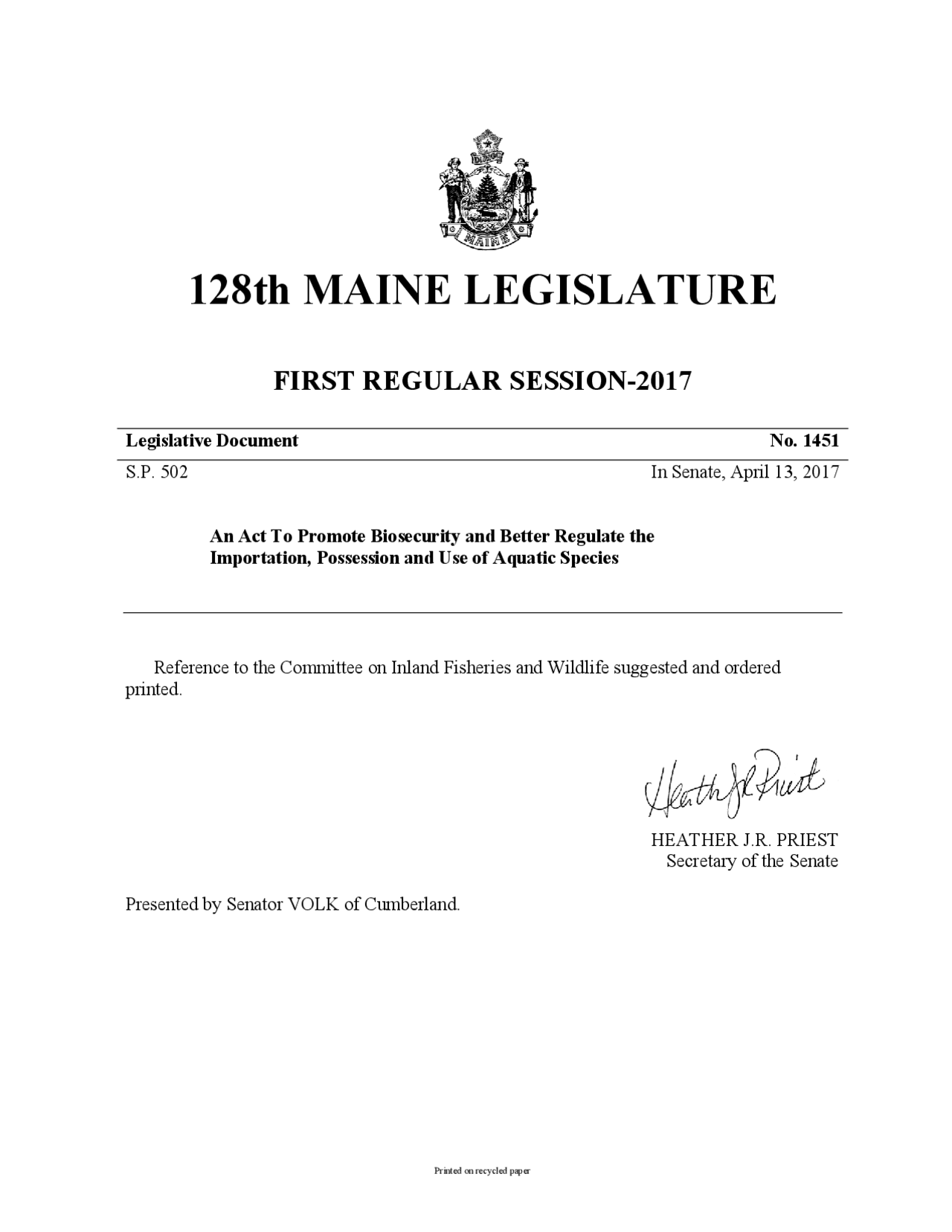 128th Maine Legislature Lecture Notes Chinese Docsity