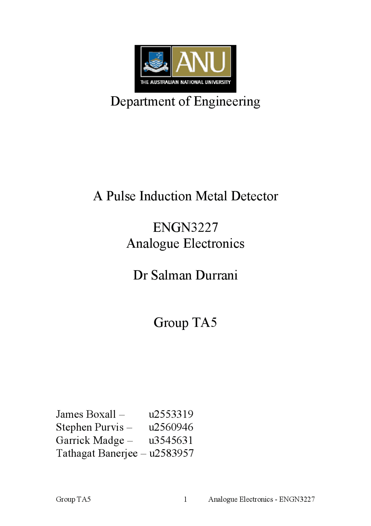 Metal Detector using a 2 Pulse Induction Coil | Exams Construction ...