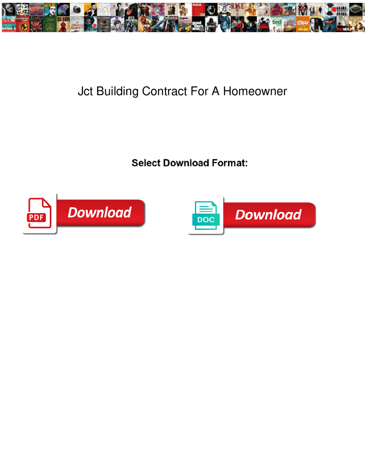 Jct Building Contract For A Homeowner | Summaries Construction | Docsity
