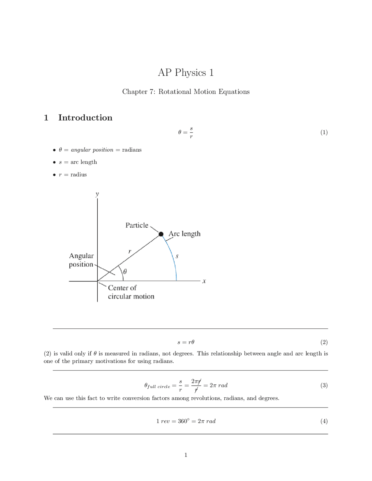 AP Physics 1 | Study notes Physics | Docsity