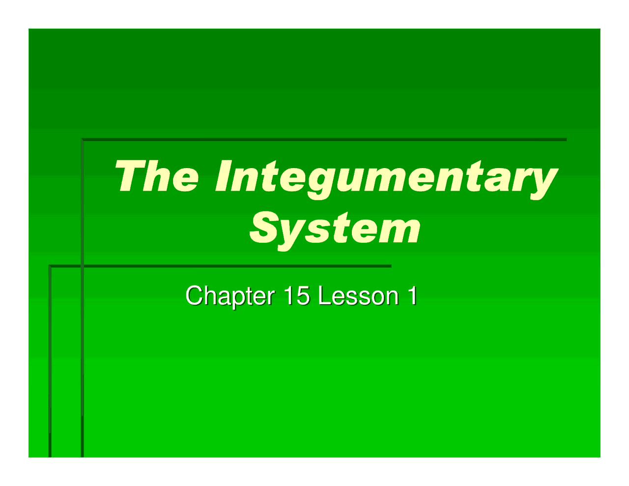 The Integumentary Integumentary System Summaries Immunology Docsity
